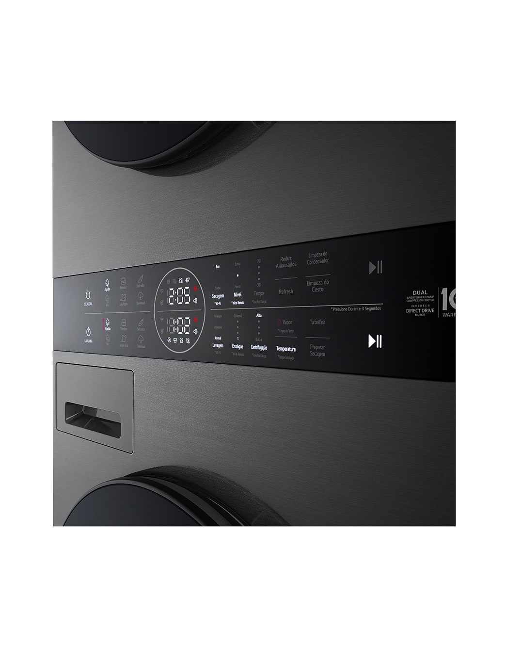 Lava e Seca Smart LG WashTower 14kg AI AIDD™ | LG BR