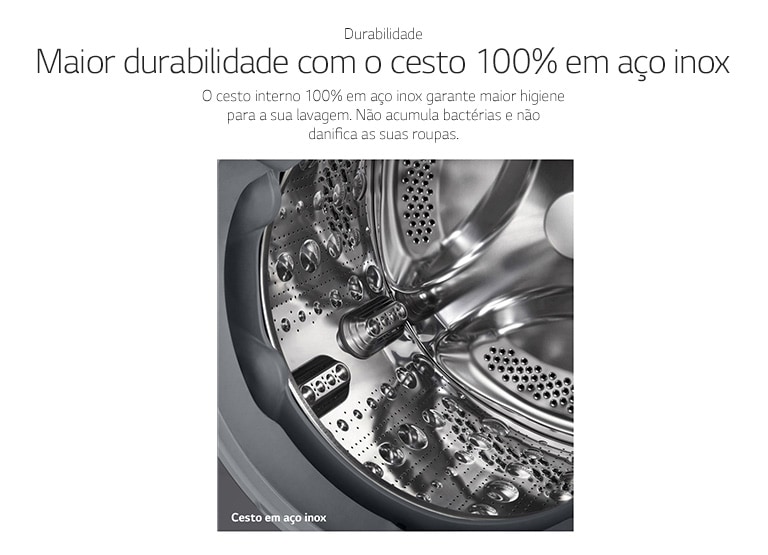 Lava e Seca LG VC5 11kg 127V CV3011BC4 | LG BR