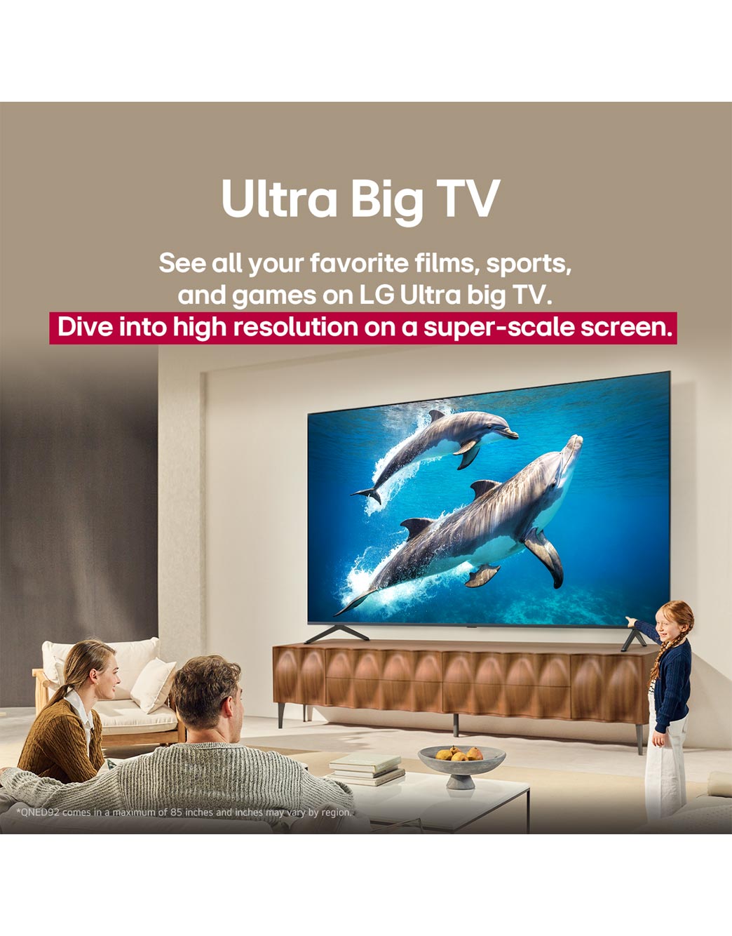 85 inch LG QNED evo AI QNED92 MiniLED 4k Smart TV 2025 - 85QNED92AUA ...