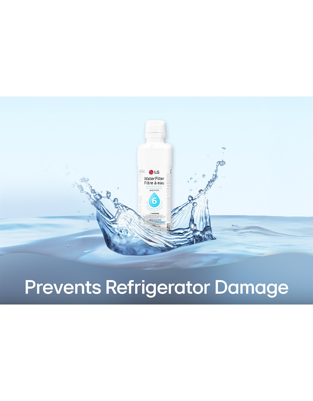 LT1000P Refrigerator Water Filter (6 month) - AGF80300704 | LG Canada