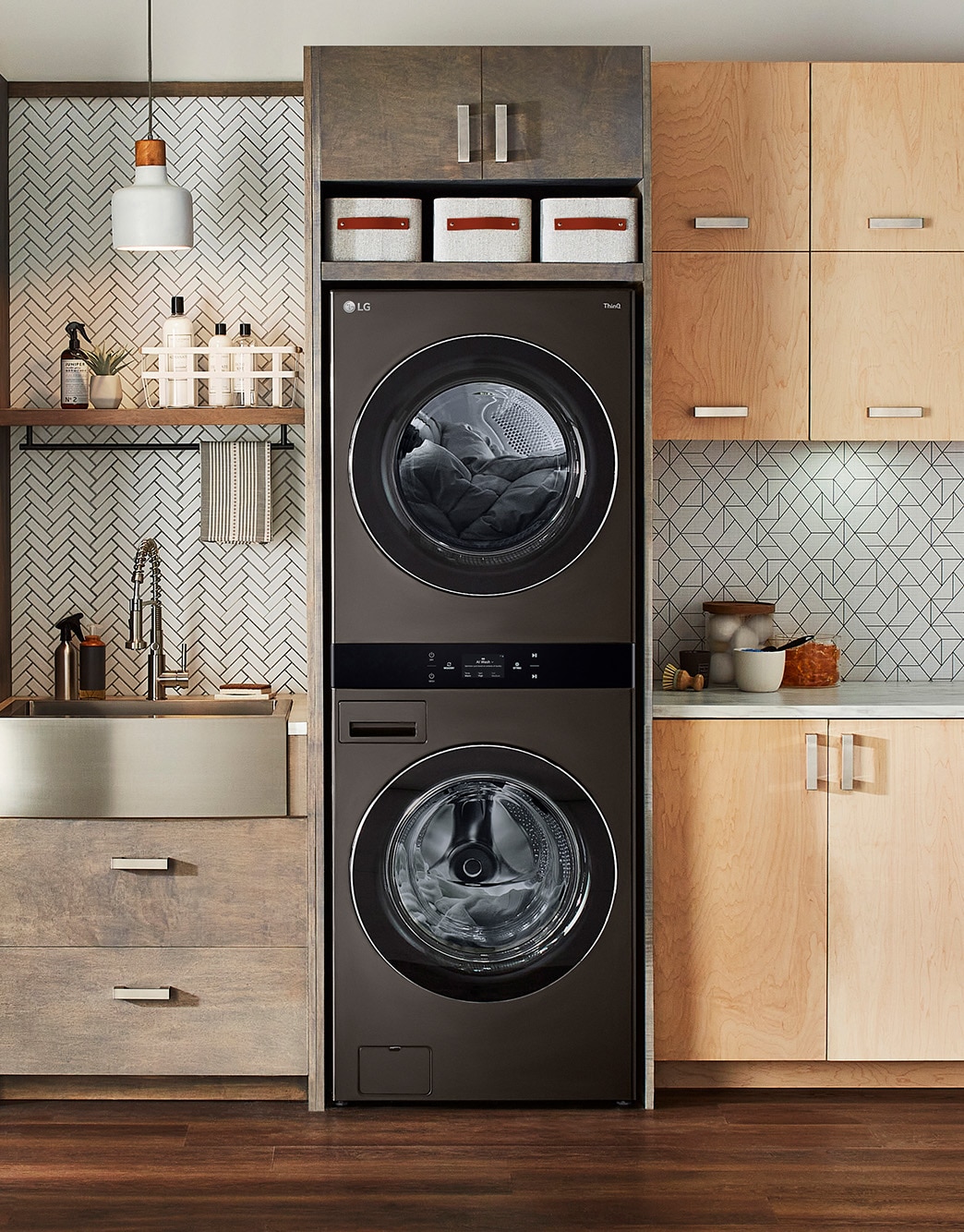 LG Single Unit Front Load LG WashTower® | LG CA_EN