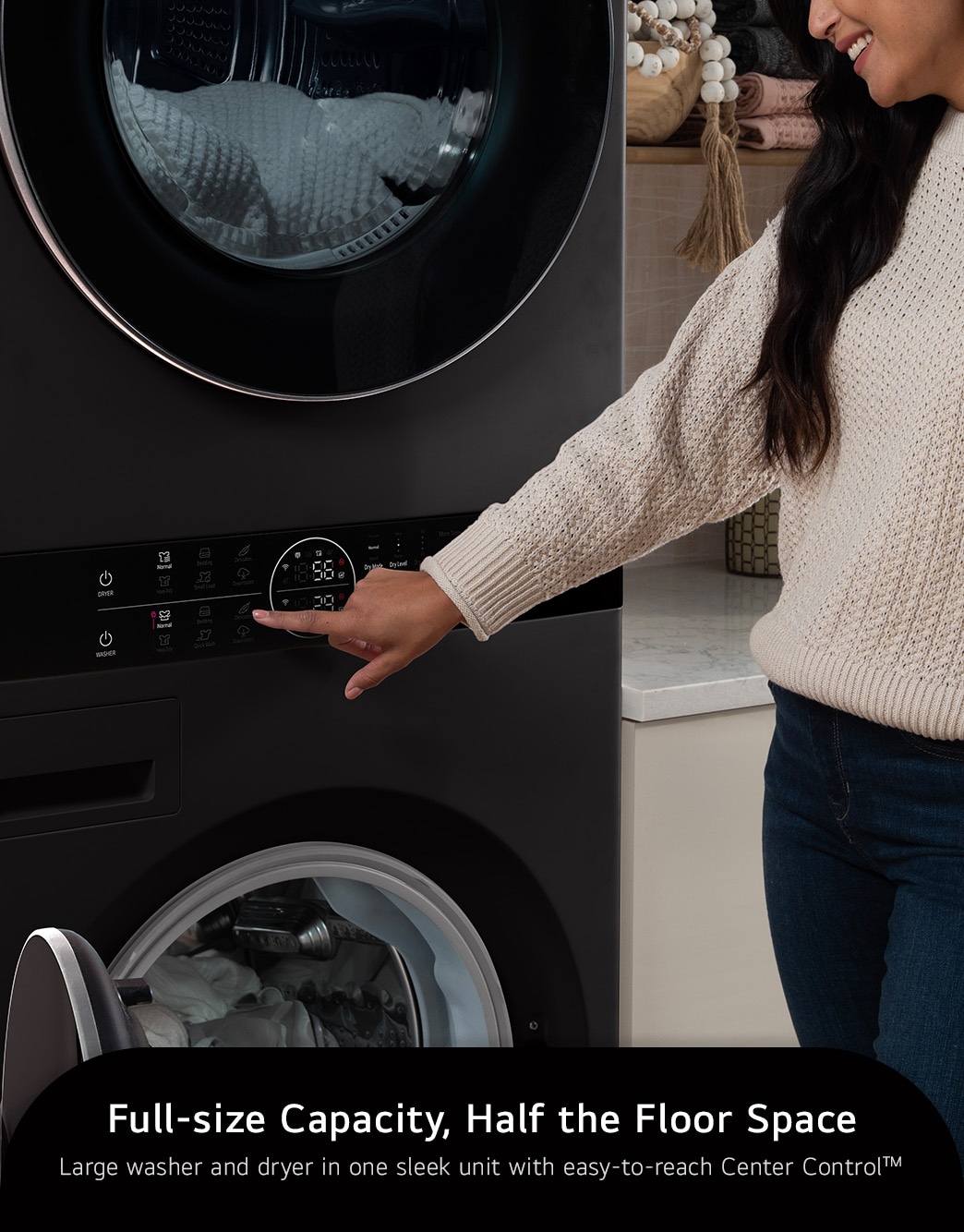 LG WashTower®with DirectDrive®Heat Pump Dryer | LG CA_EN