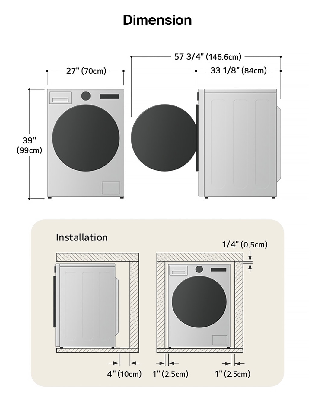 Front Load Washer | Black - WM6500HBA | LG CA_EN