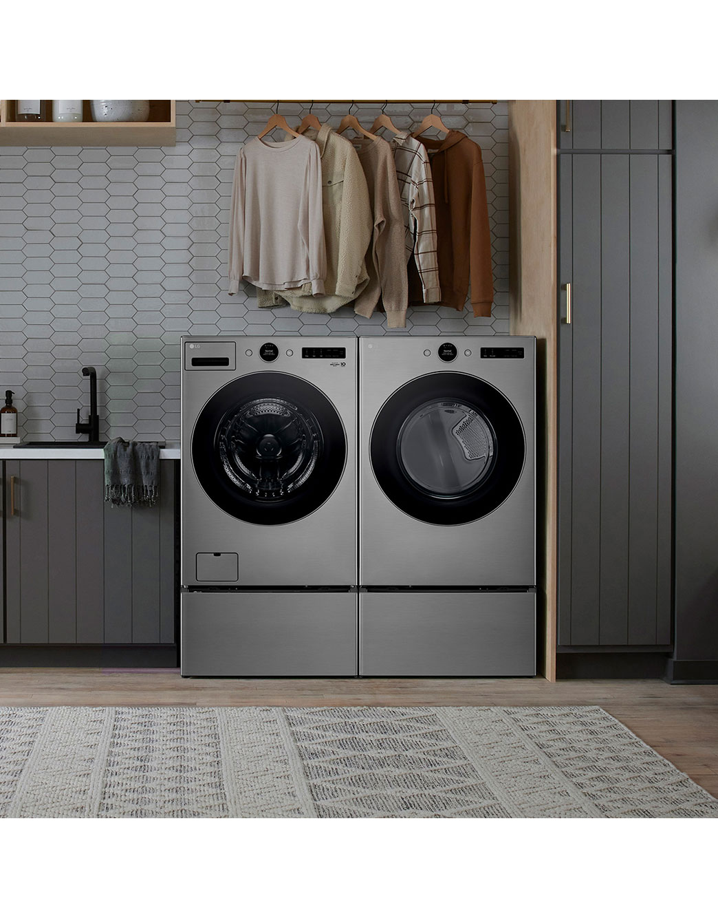 5.2 cu. ft. Capacity Smart Front Load Washer | LG Canada