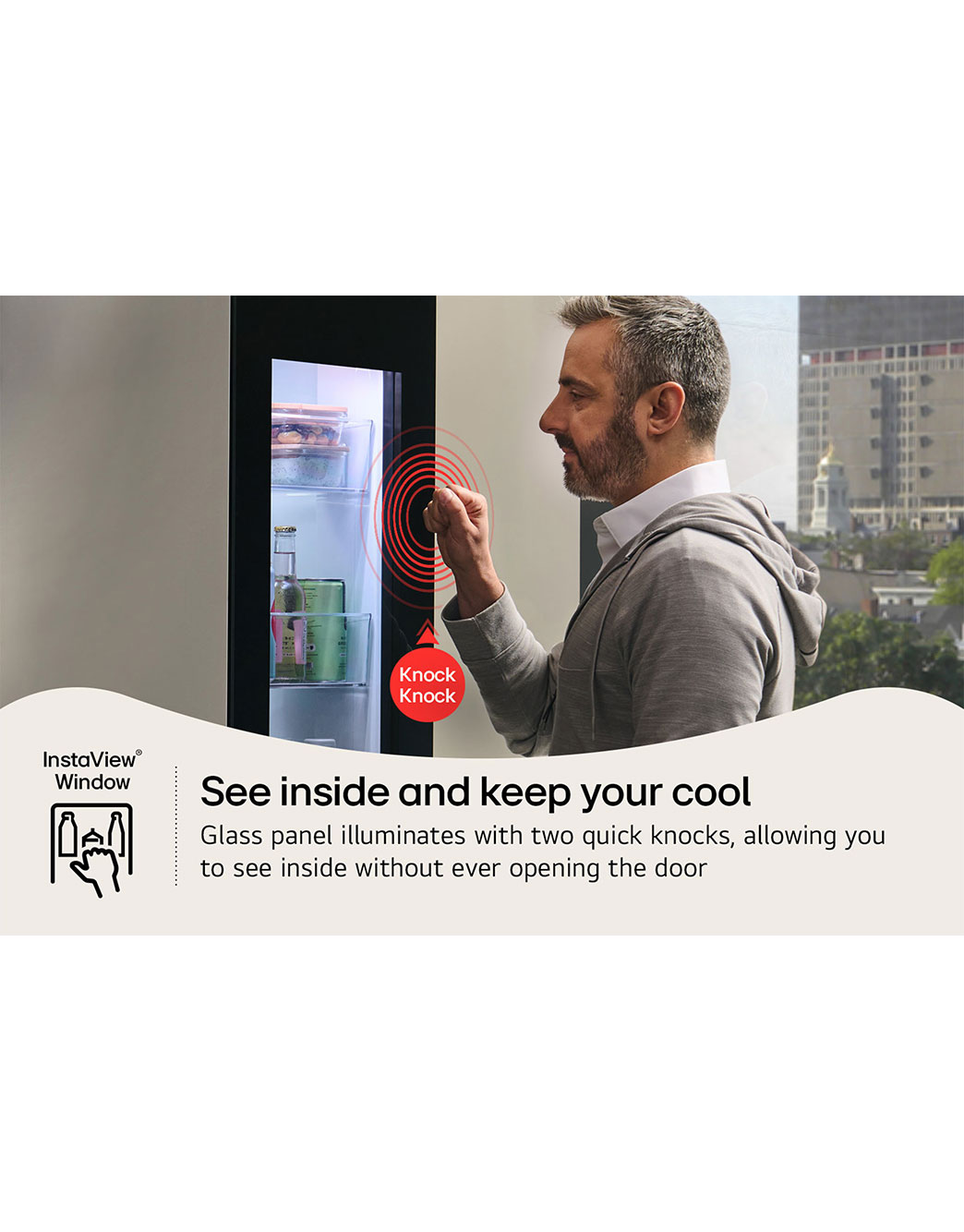 29 cu.ft. InstaView® French 4-Door Refrigerator | LG Canada