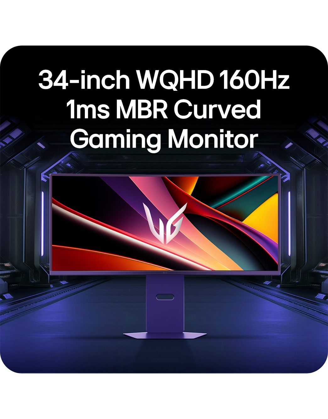 LG UltraGear™ 34-inch OLED 160Hz WQHD Curved Gaming Monitor | 160Hz ...