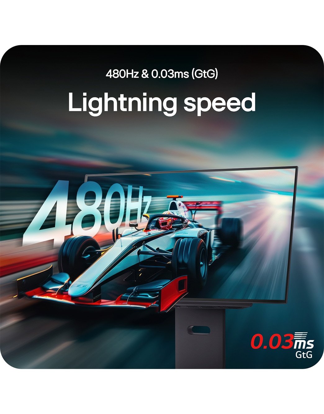 LG UltraGear™ 27-inch OLED 480Hz QHD Gaming Monitor | 0.03ms (GtG), DP ...