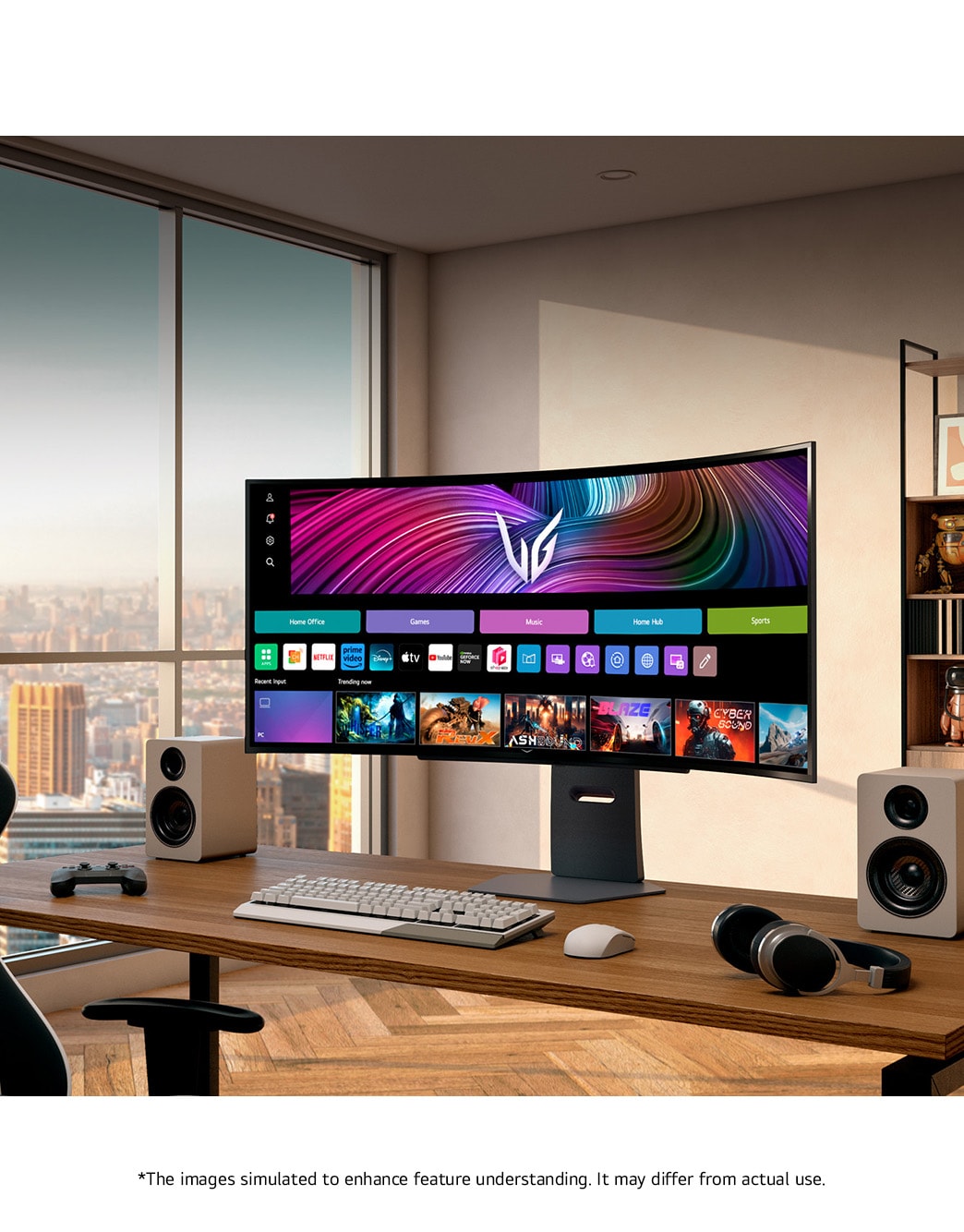45" LG UltraGear™ OLED Gaming Monitor – 45GX90SA | LG Canada