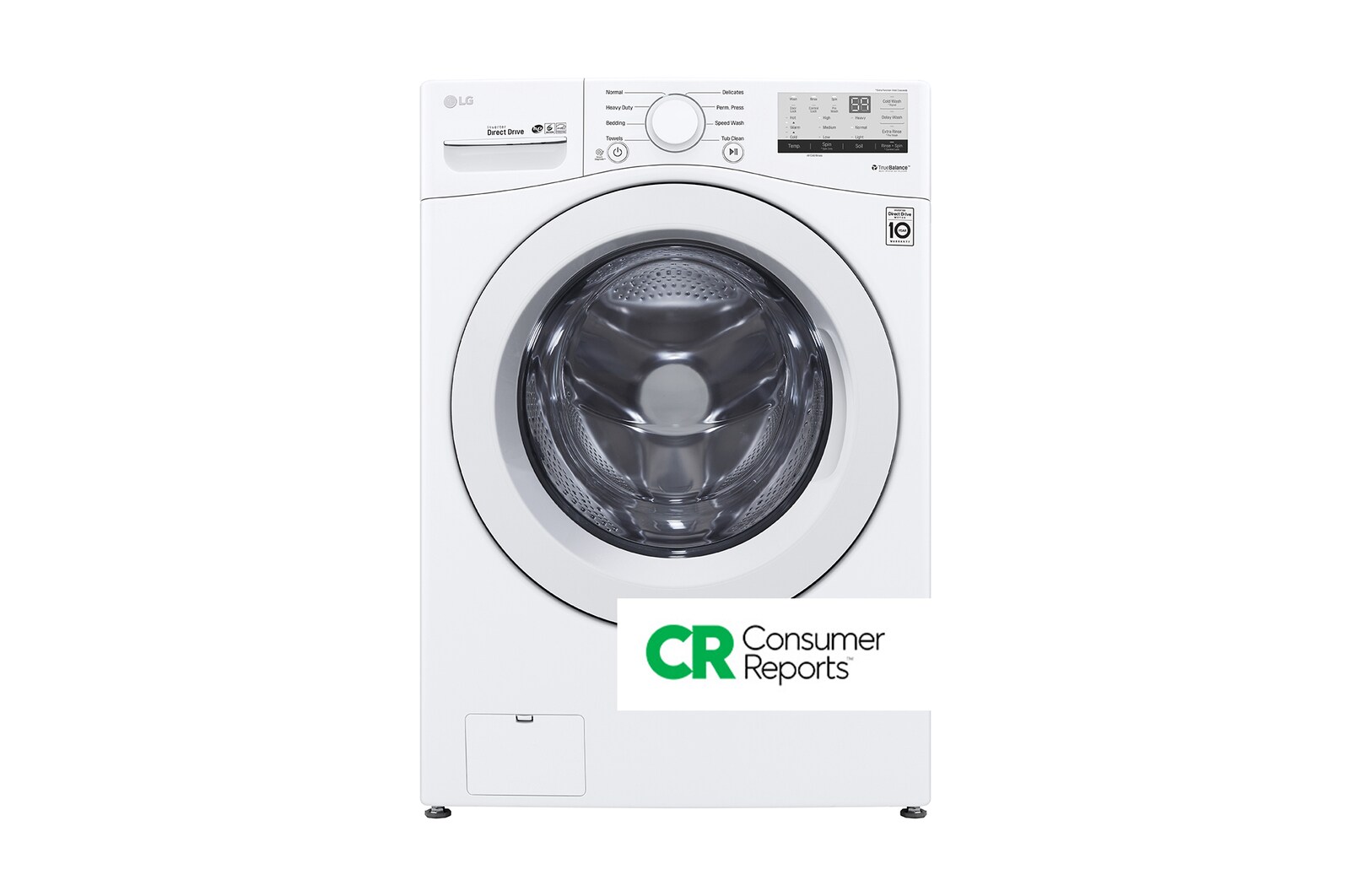 Front Load Washer | White - WM3400CW | LG CA
