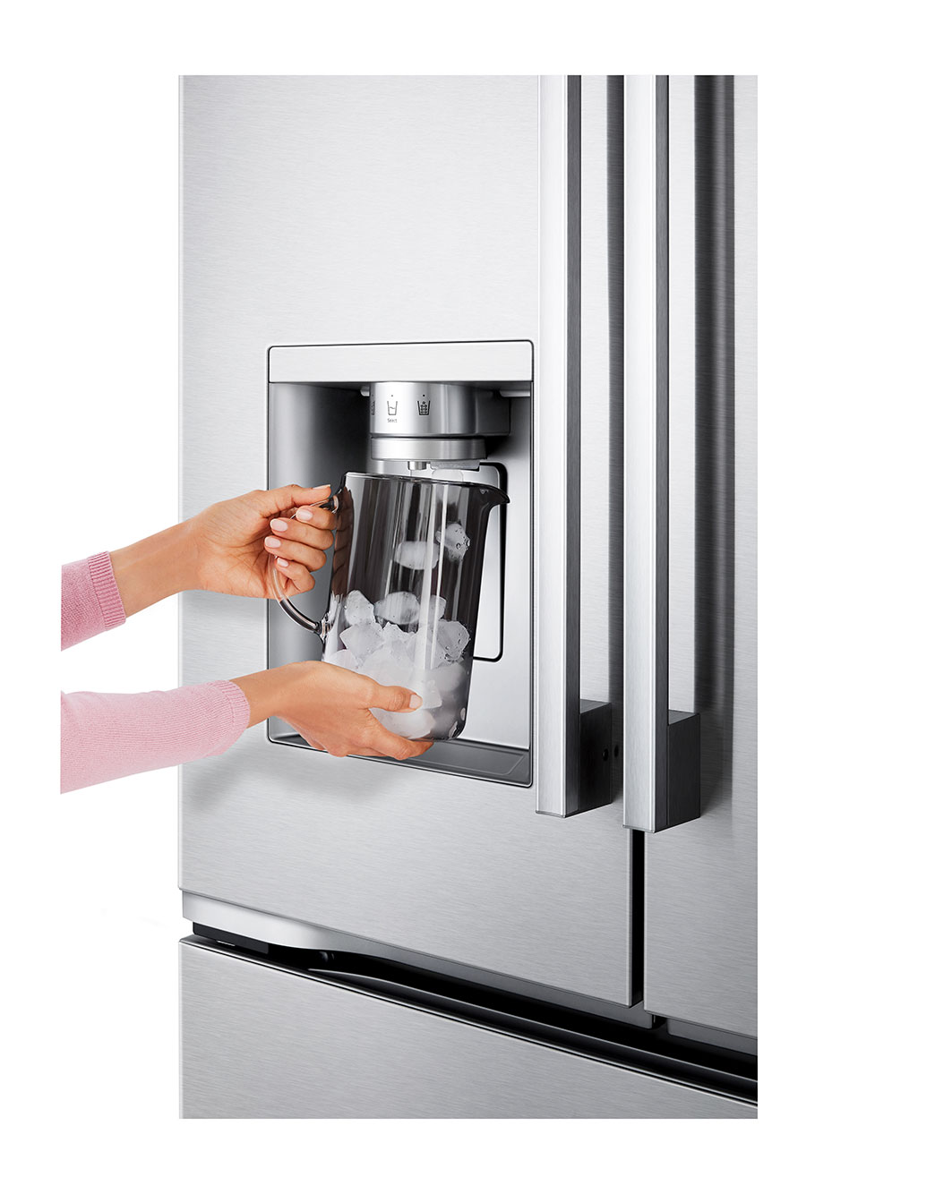 Counter-Depth MAX™ with Zero Clearance™ French Door Refrigerator | LG ...