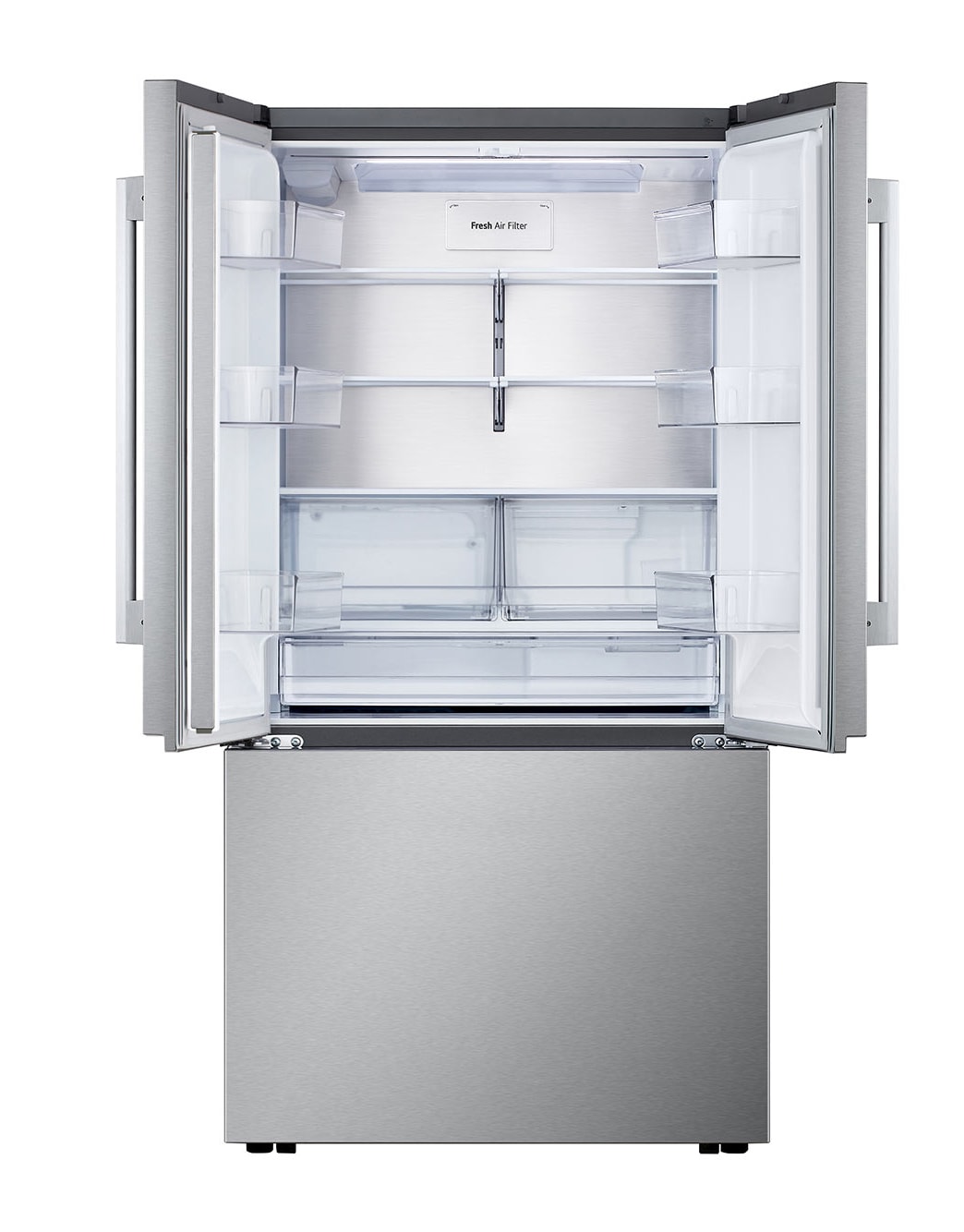 Zero Clearance Counter-Depth MAX® French 3-Door Refrigerator LF25BZH42S ...