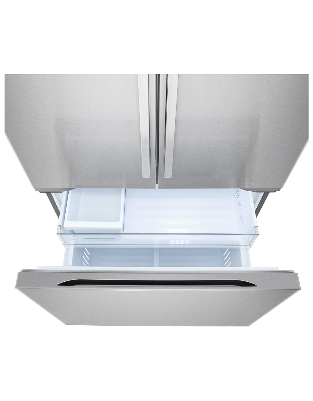 Zero Clearance Counter-Depth MAX® French 3-Door Refrigerator LF25BZH42S ...