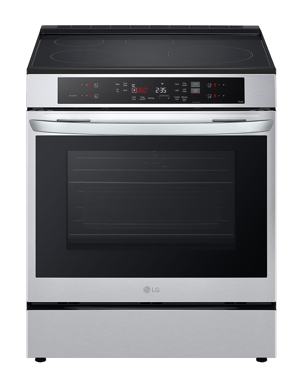 30" Induction 6.3 cu ft. Range | Fan Convection, Air Fry , SelfClean, EasyClean®& Smart ...