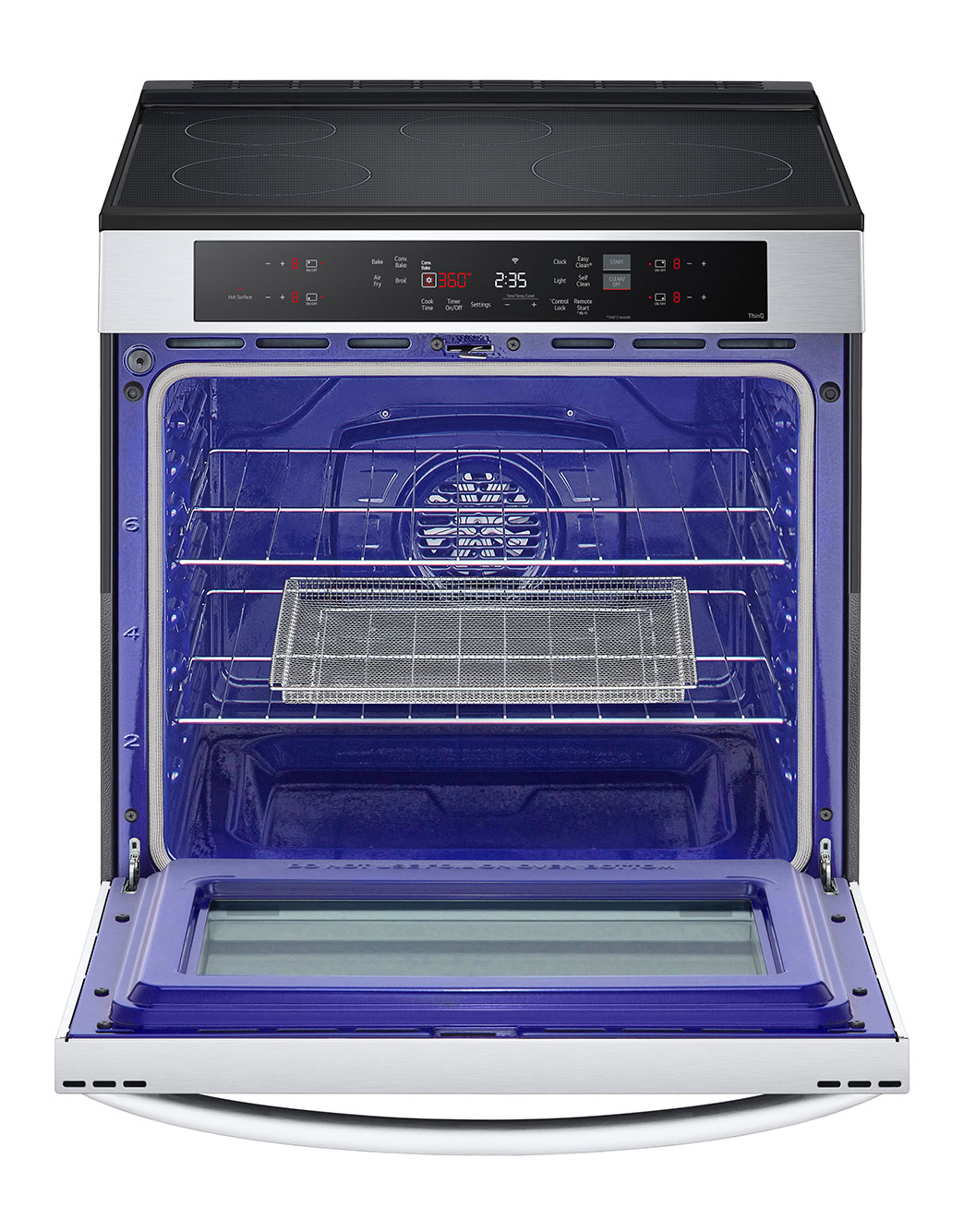 30" Induction 6.3 cu ft. Range | Fan Convection, Air Fry , SelfClean, EasyClean®& Smart ...