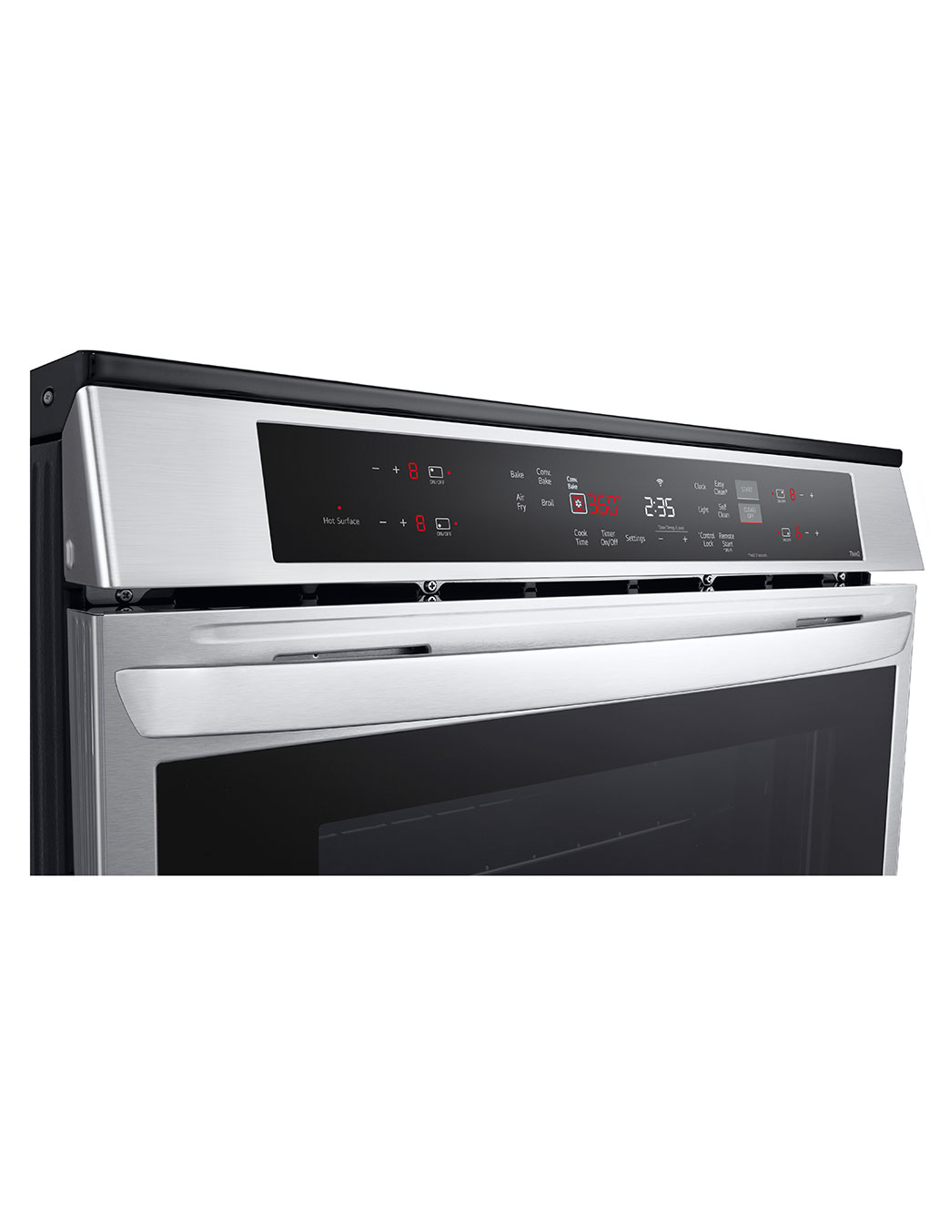 Cuisinière à induction intelligente encastrée de 6,3 pi3 avec cuisson par convection et Air Fry ...