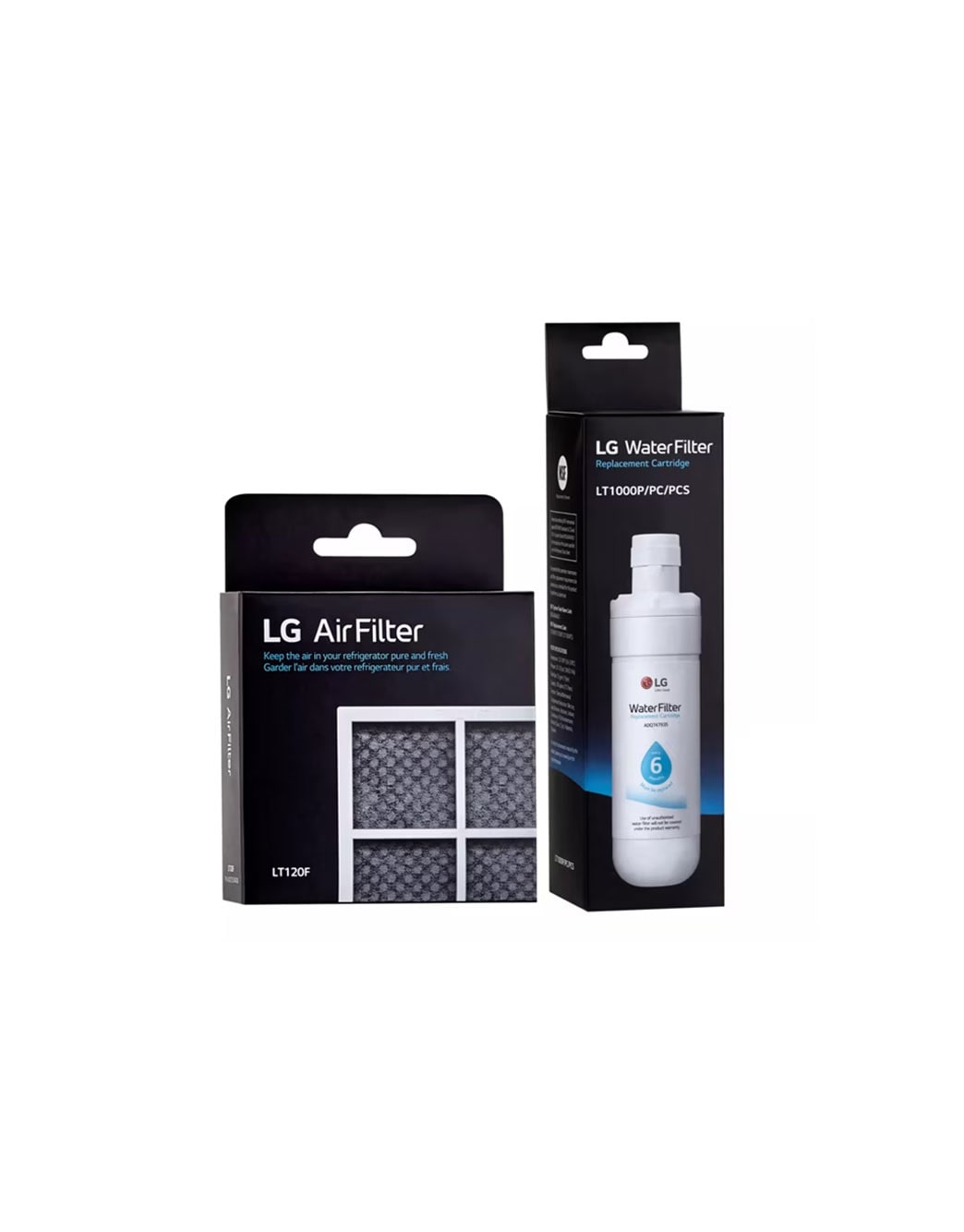 LG LT1000P® & LT120F Refrigerator Water and Air Filter Bundle | LG CA_EN