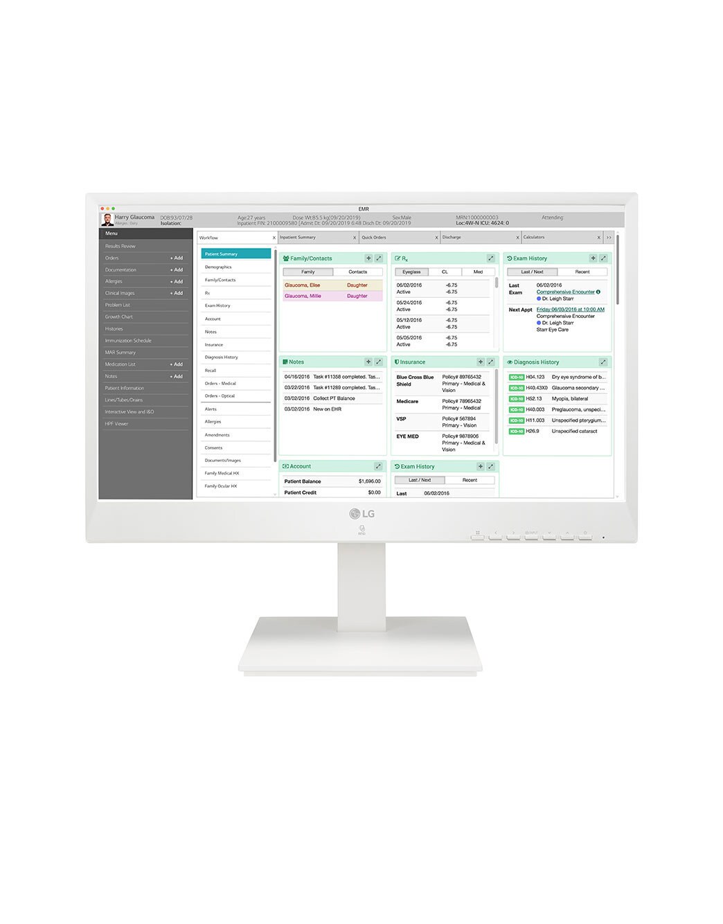 24" All-in-One Thin Client for Healthcare - 24CN670NK6N | LG CA_EN