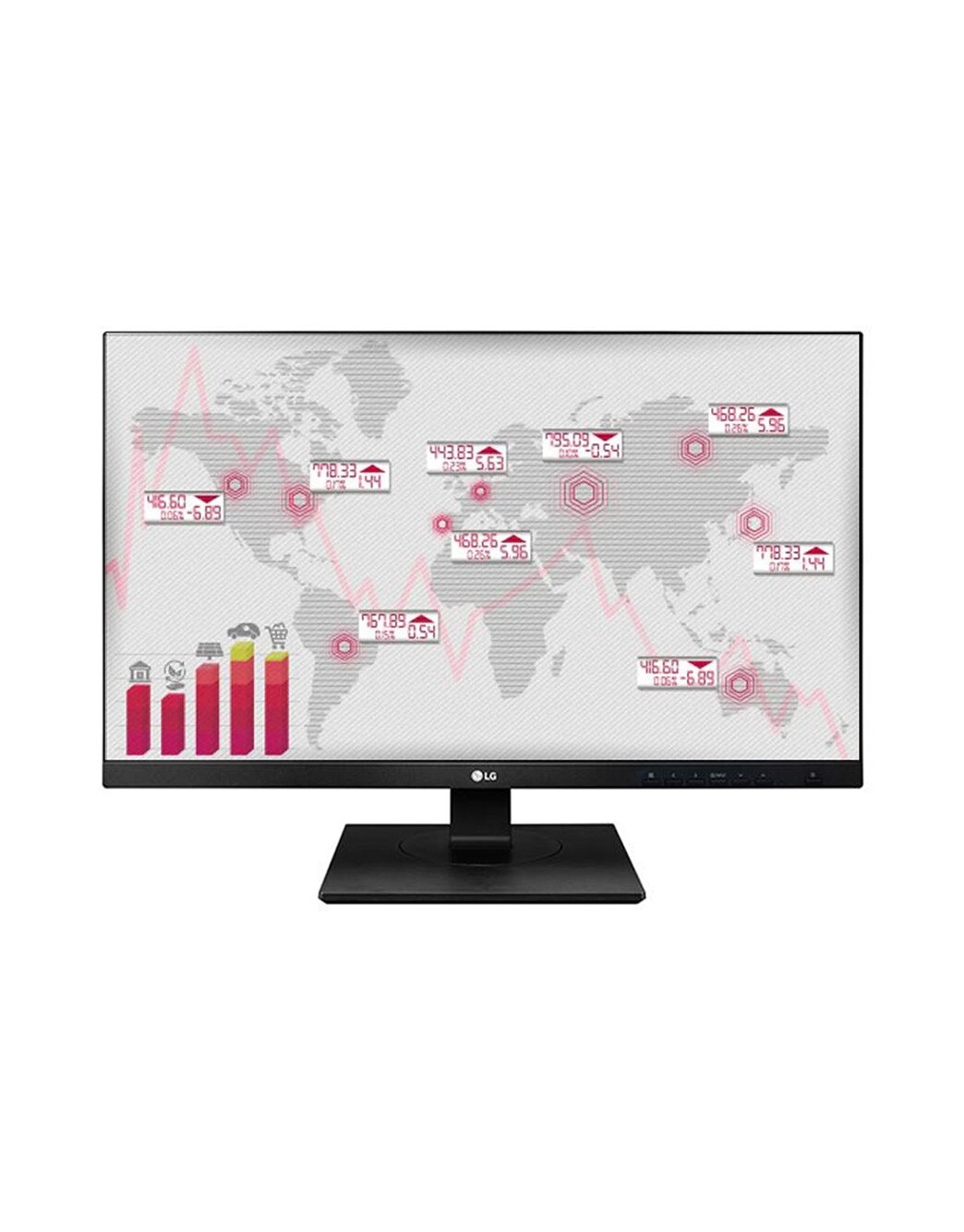 27” Class Full HD (27” Diagonal) IPS Multi-tasking Monitor - 27BK750Y-B ...