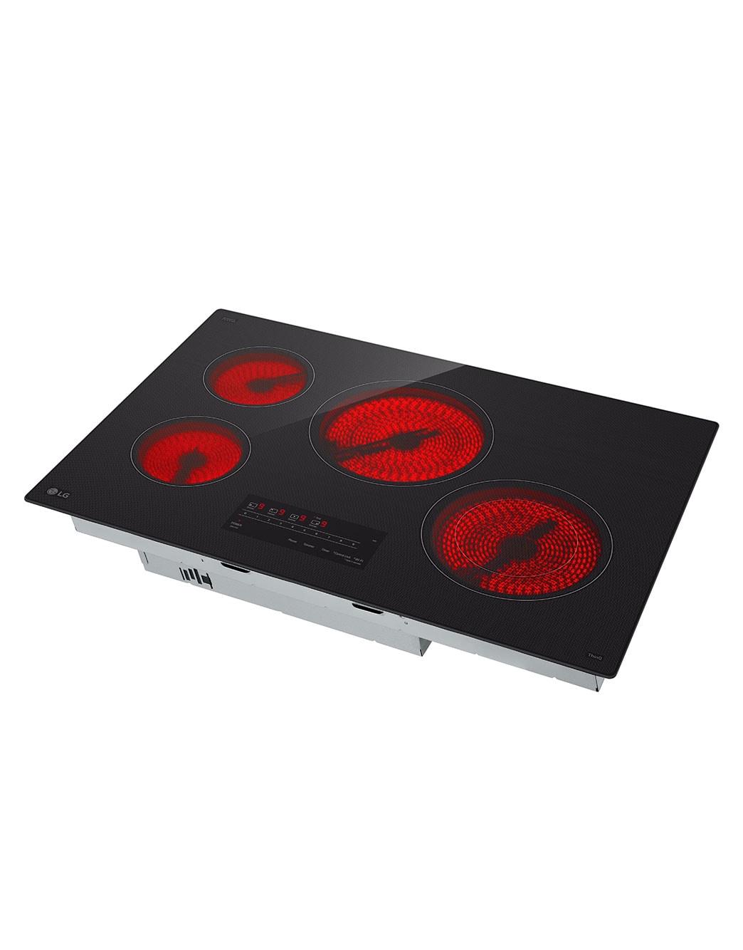 30" Smart Electric Cooktop with 4 burners - CBEW3013BE | LG CA_EN