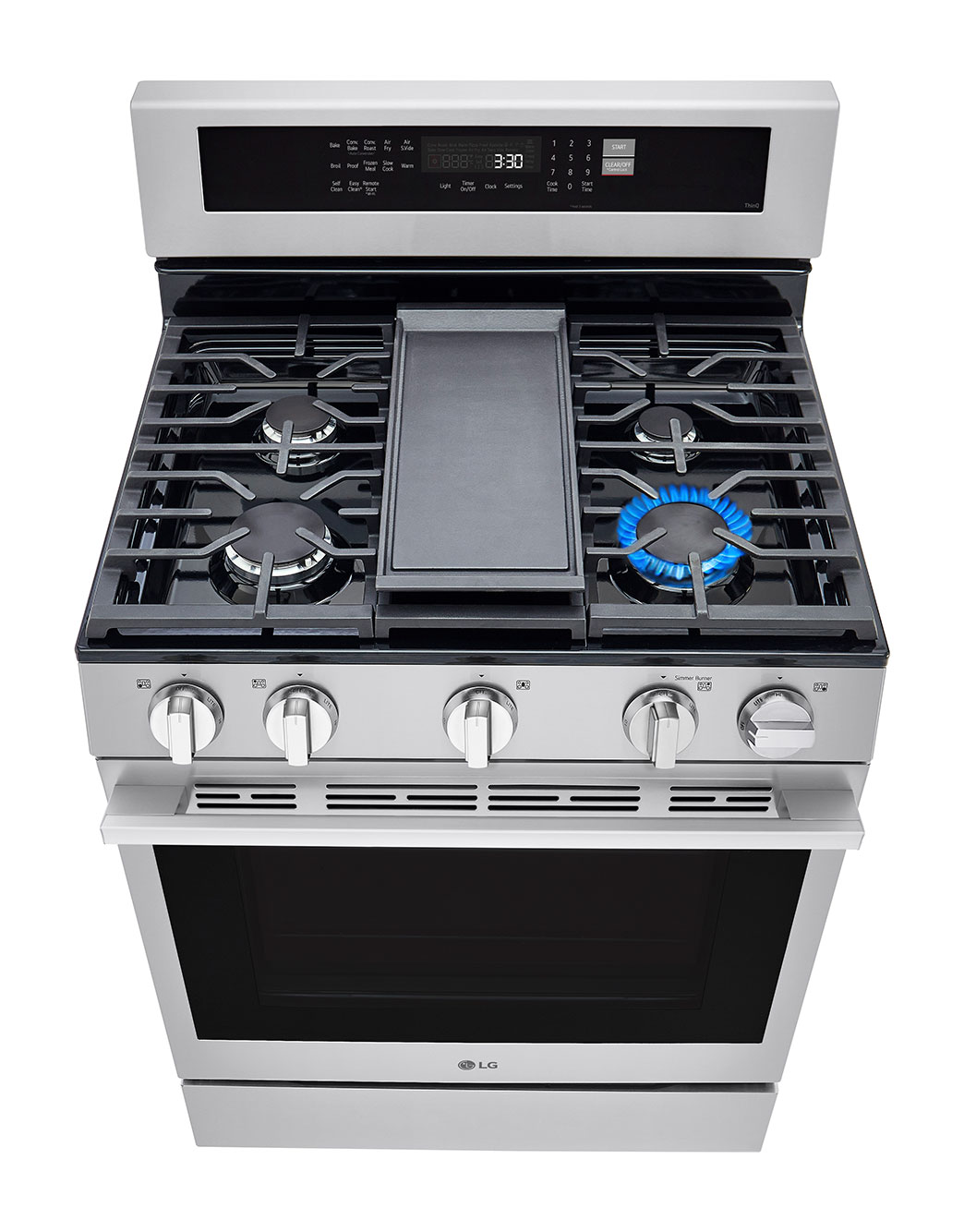 6.3 cu ft. InstaView® Gas Range with ProBake Convection® - LRGN6325X ...