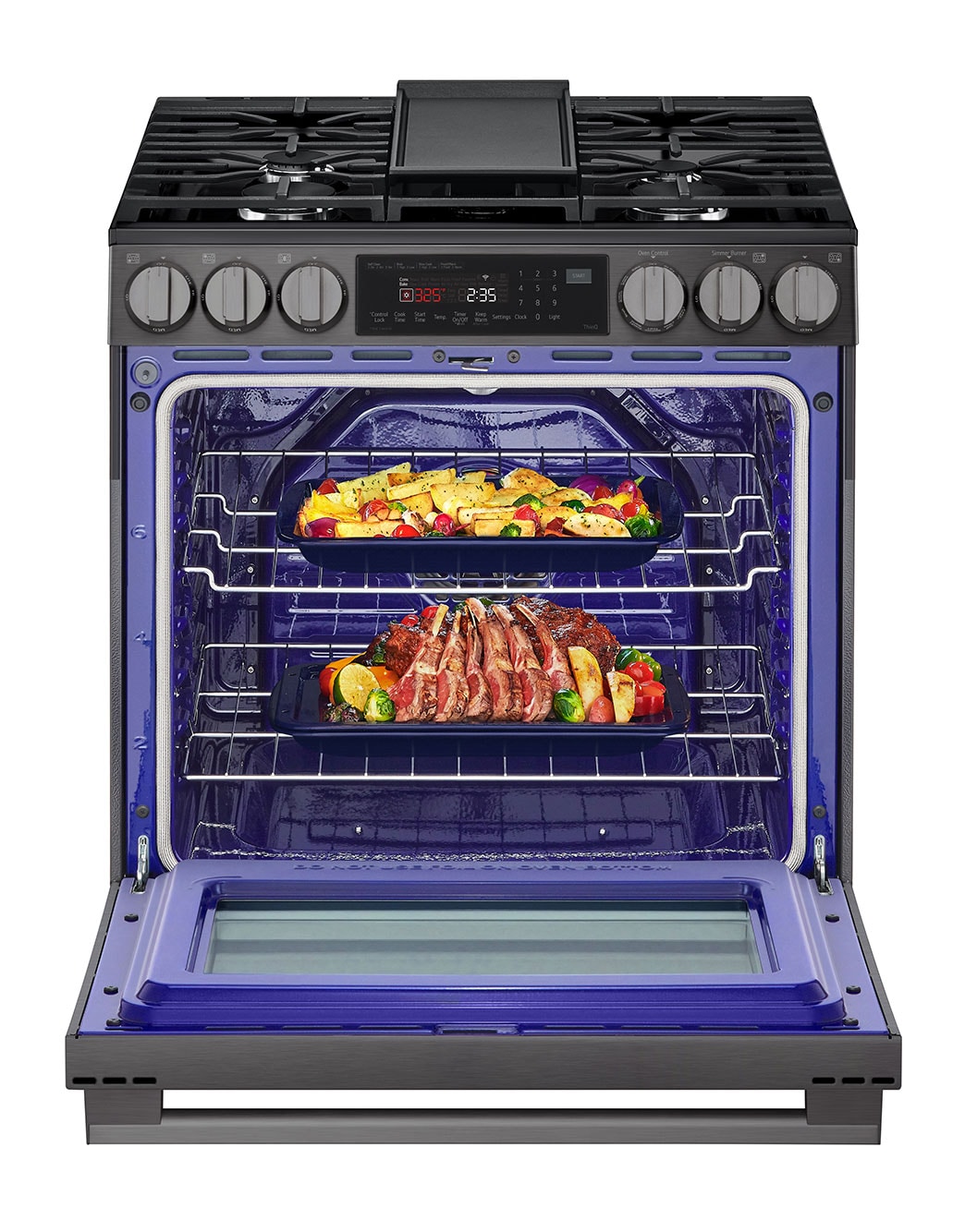 6.3 cu ft. ProBake Convection® Gas Slide-in Range - LSGL6335Z | LG CA_EN