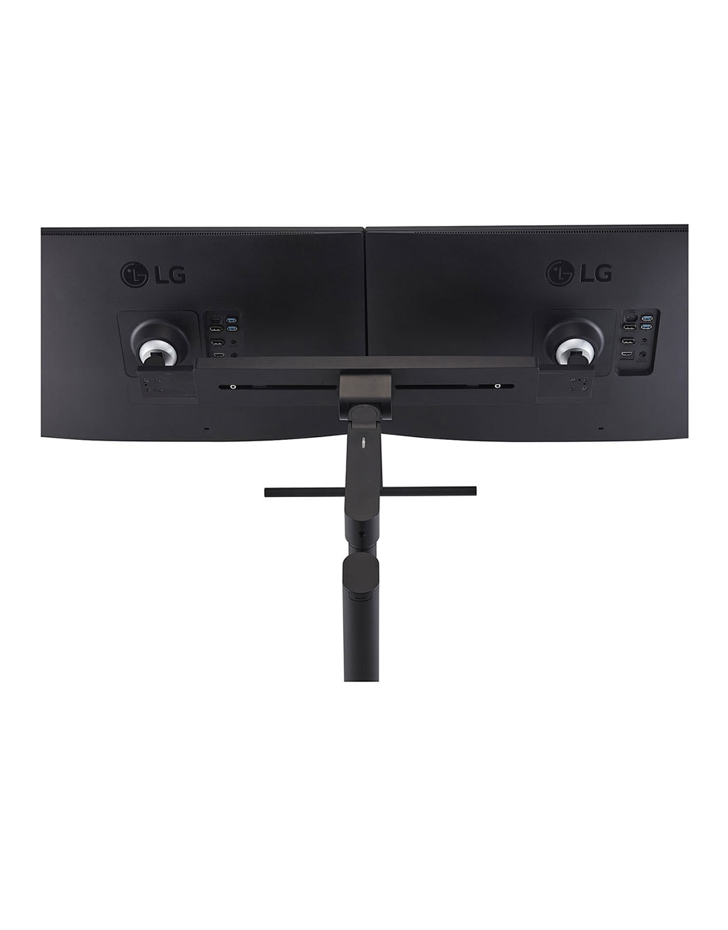 27-inch QHD Monitor Ergo Dual with Daisy Chain - 27QP88D-B2 | LG Canada
