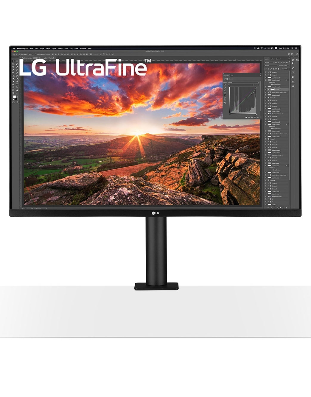 LG 32UN880-B 31.5'' UltraFine™ Display Ergo 4K HDR10 Monitor - 32UN880 ...