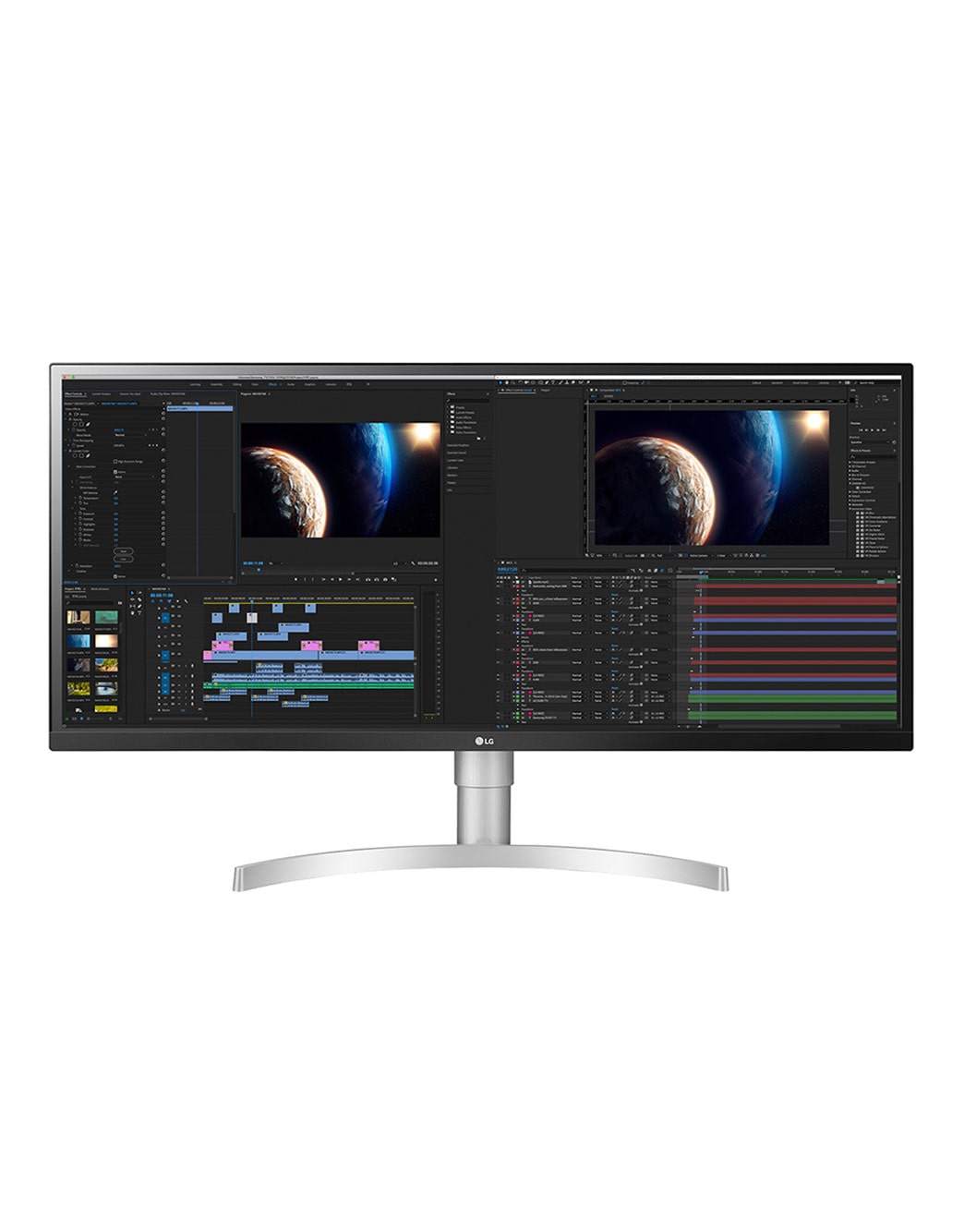 34” 21:9 UltraWide® WQHD Nano IPS Monitor with Thunderbolt™ 3 - 34WL850 ...