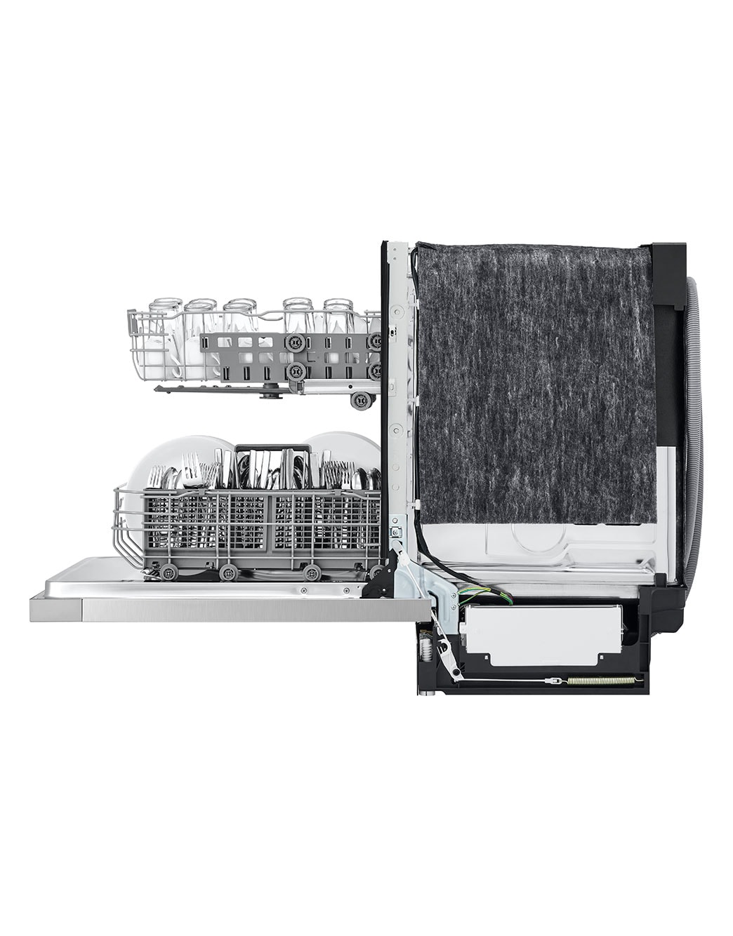 24" Stainless Tub & Dynamic Dry™ 52 dB Dishwasher | LG Canada