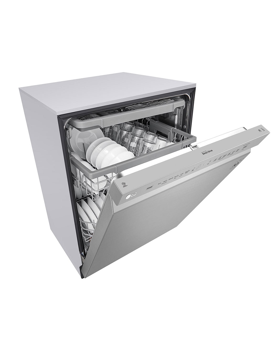 LG Front Control Dishwasher with QuadWash® and EasyRack® Plus | LG ...