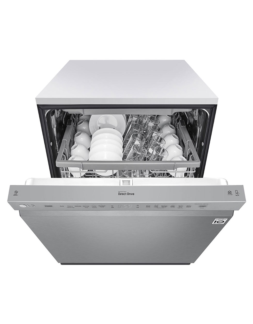 LG Front Control Dishwasher with QuadWash® and EasyRack® Plus | LG Canada