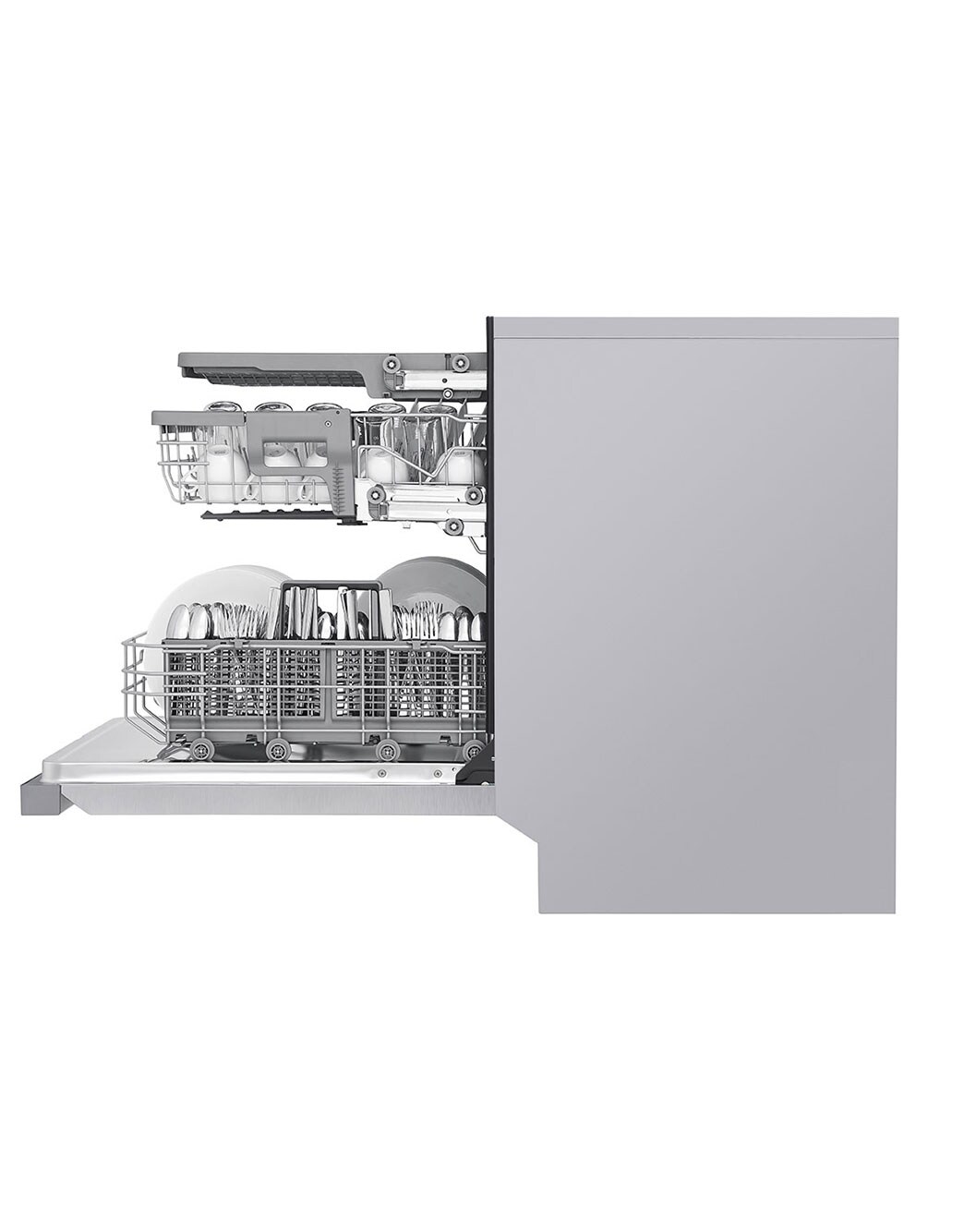 LG Front Control Dishwasher with QuadWash® and EasyRack® Plus | LG Canada