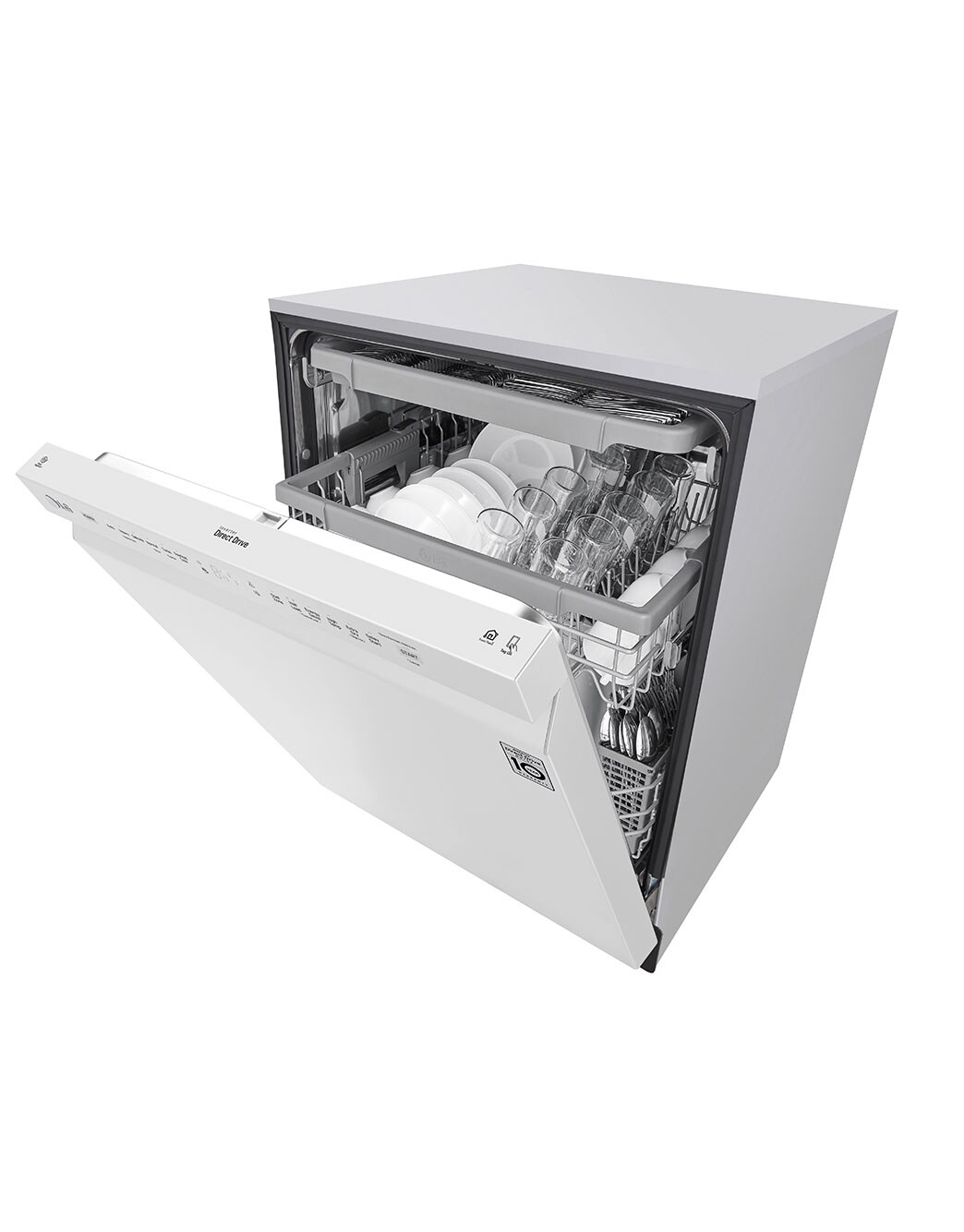 Front Control Dishwasher with QuadWash® and EasyRack® Plus - LDFN4542W ...