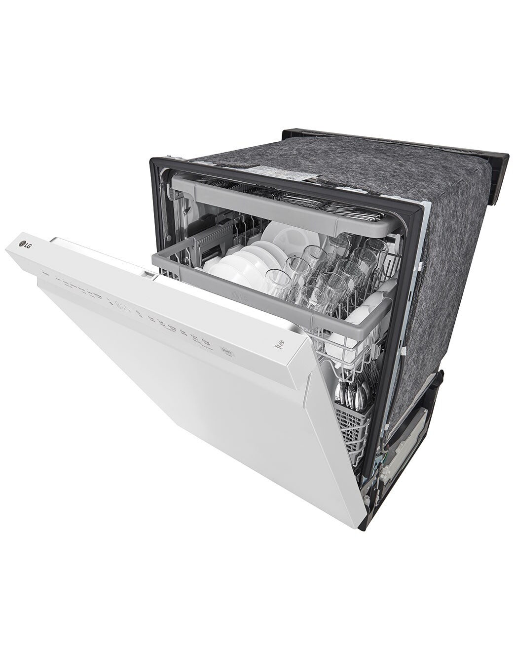 Front Control Dishwasher | 3rd Rack - LDFN4542W | LG CA_EN