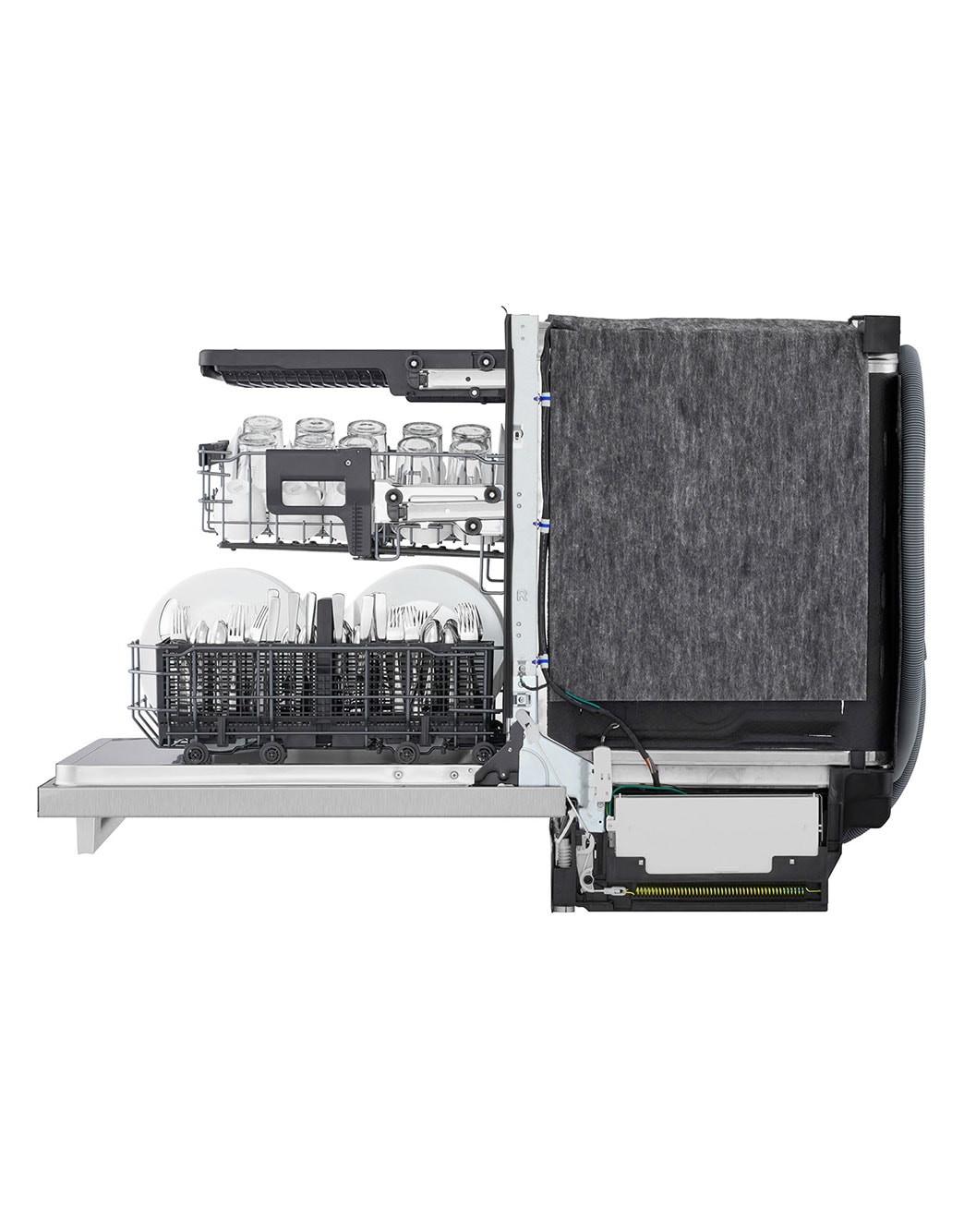 FlushFit Dishwasher with QuadWash Pro™ - LDNTM545S | LG Canada