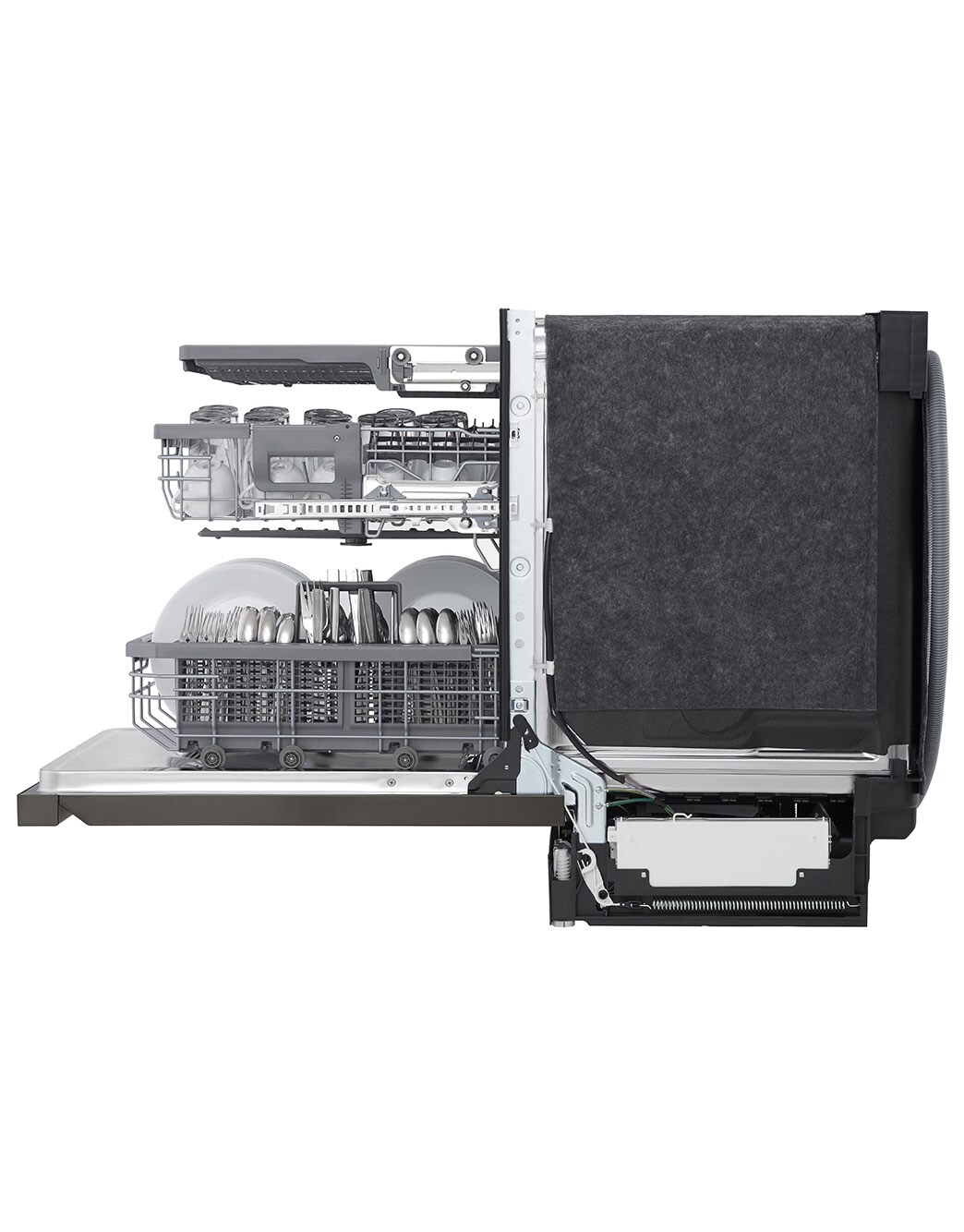 Top Control Dishwasher | QuadWash Pro - LDPM6762D | LG CA_EN