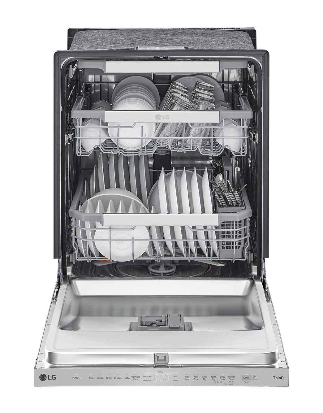 24" QuadWash® & Dynamic Dry™ 44 dB Dishwasher | LG CA_EN