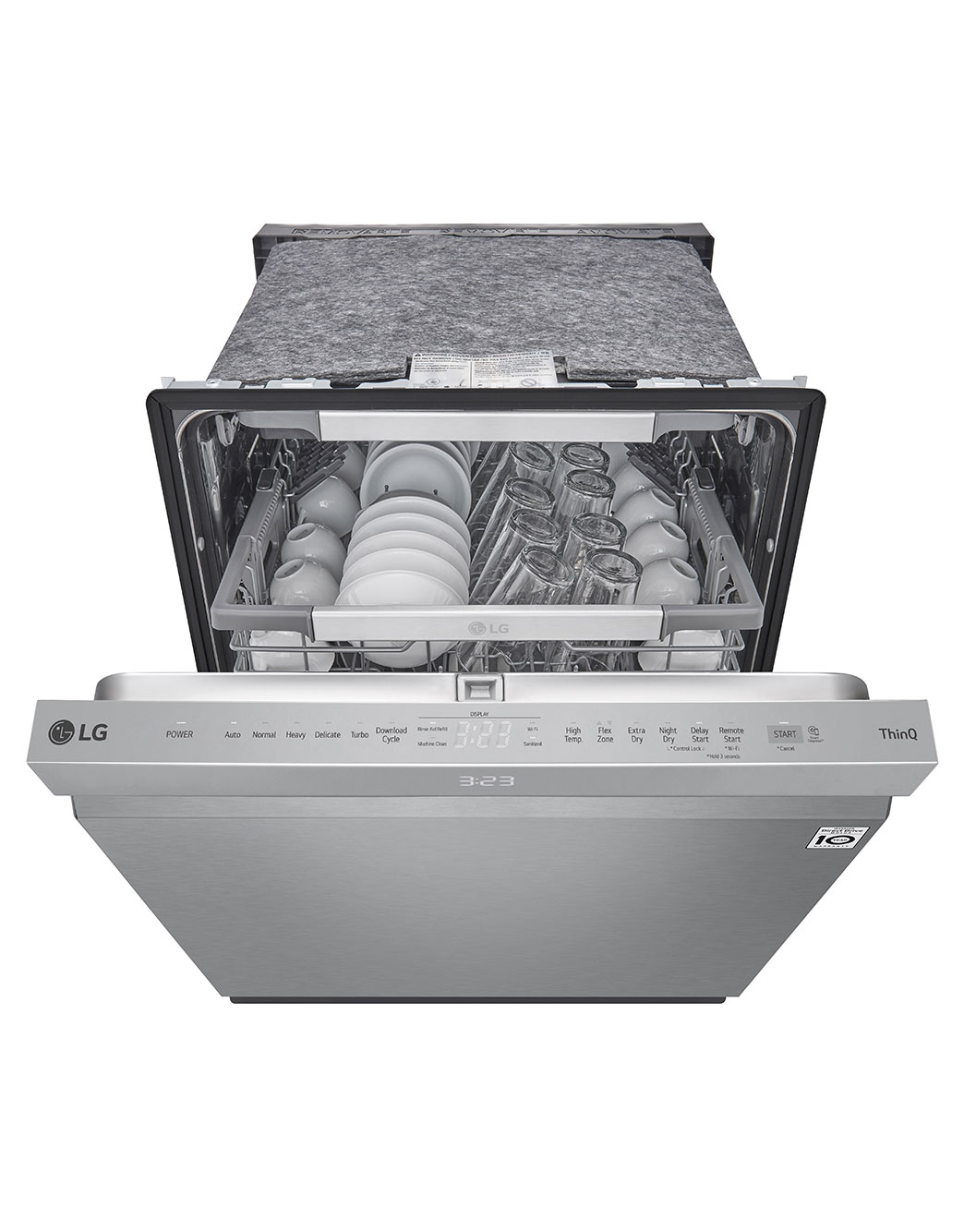 24" QuadWash® & Dynamic Dry™ 44 dB Dishwasher | LG CA_EN