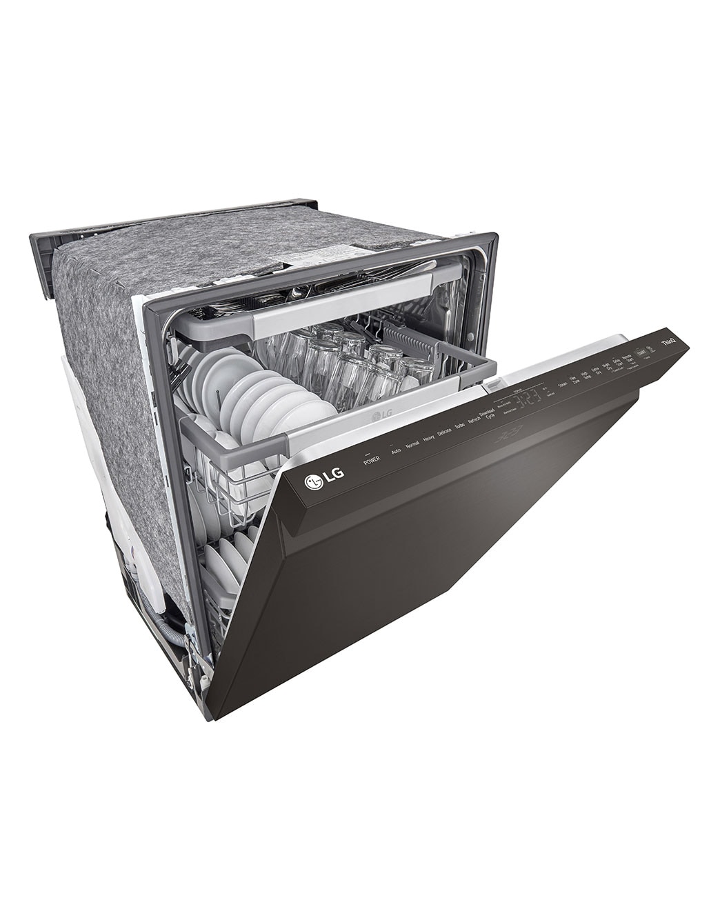 24" TrueSteam®, QuadWash® Pro 44 dB Dishwasher | LG Canada