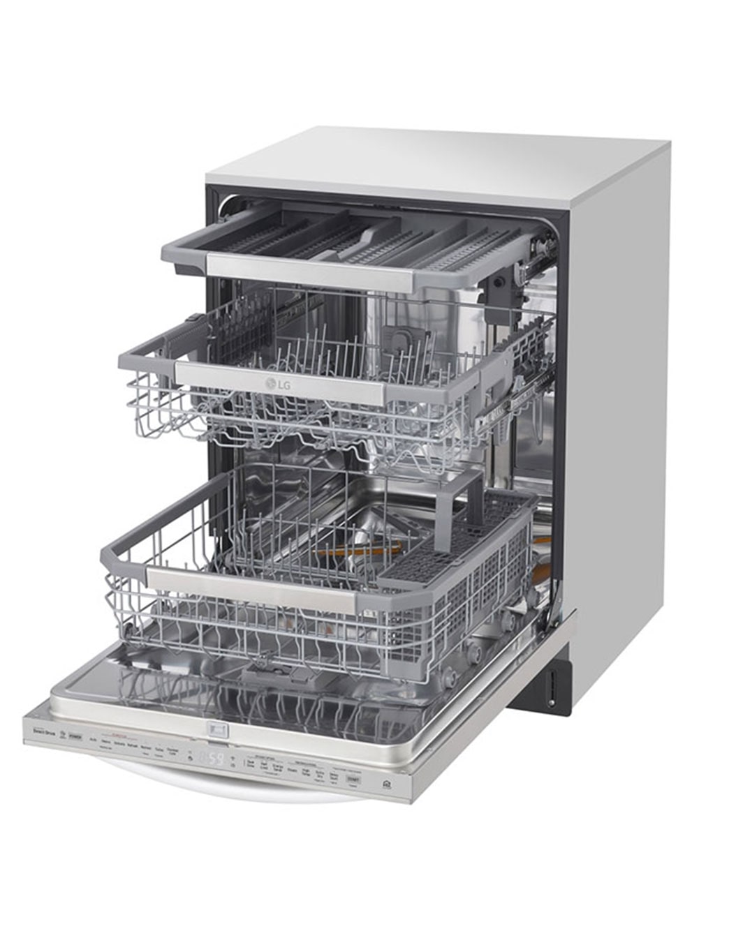 QuadWash® Dishwasher with TrueSteam ThinQ® - LDT7808SS | LG CA_EN