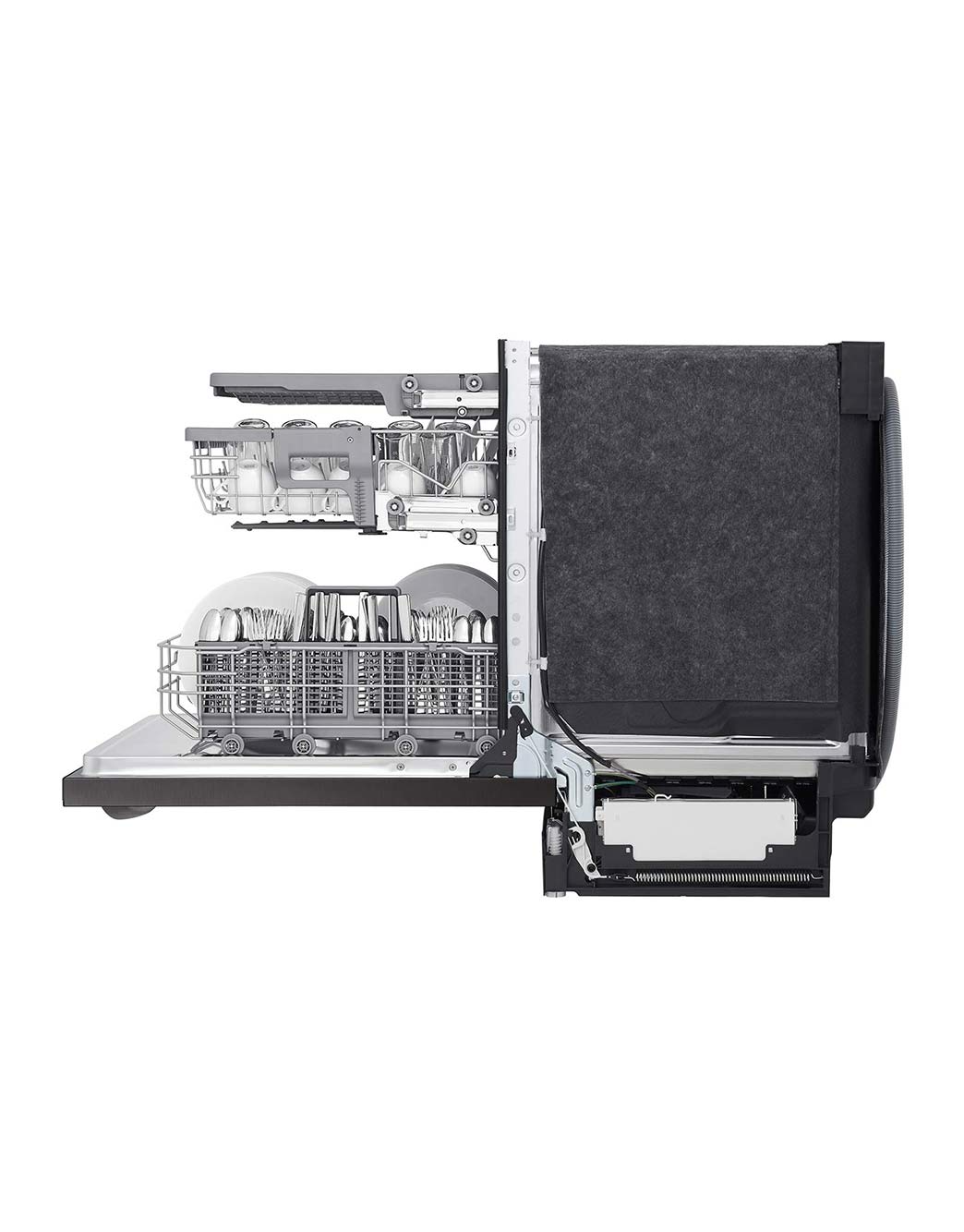 Top Control Dishwasher | Steam - LDTS5552D | LG CA_EN