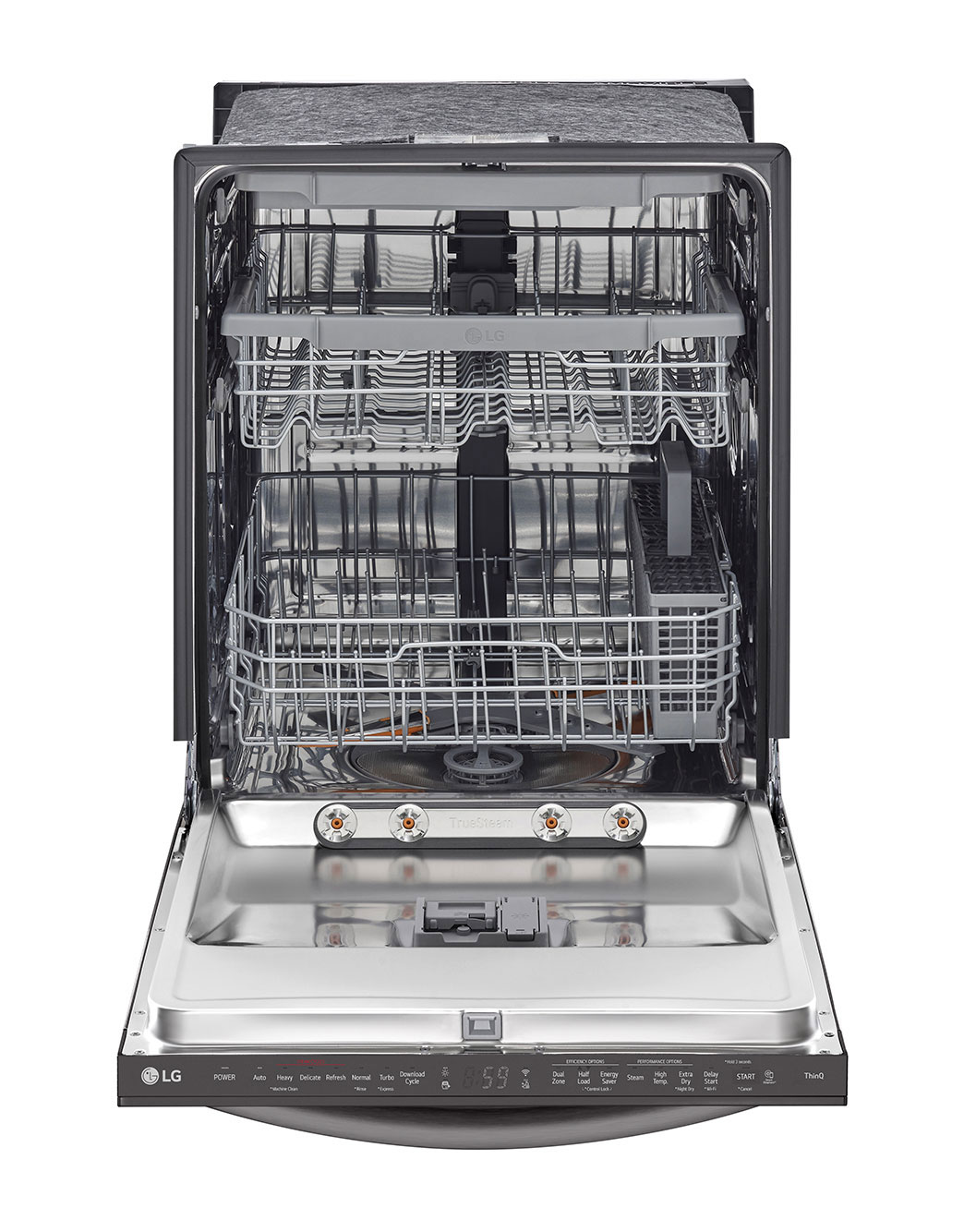 24" 1-Hour Wash & Dry, TrueSteam 46 dB Dishwasher | LG Canada