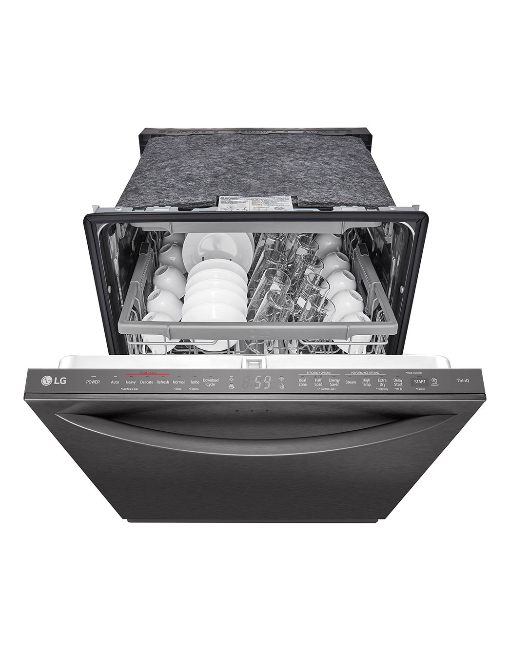 24" 1-Hour Wash & Dry, TrueSteam 46 dB Dishwasher | LG Canada