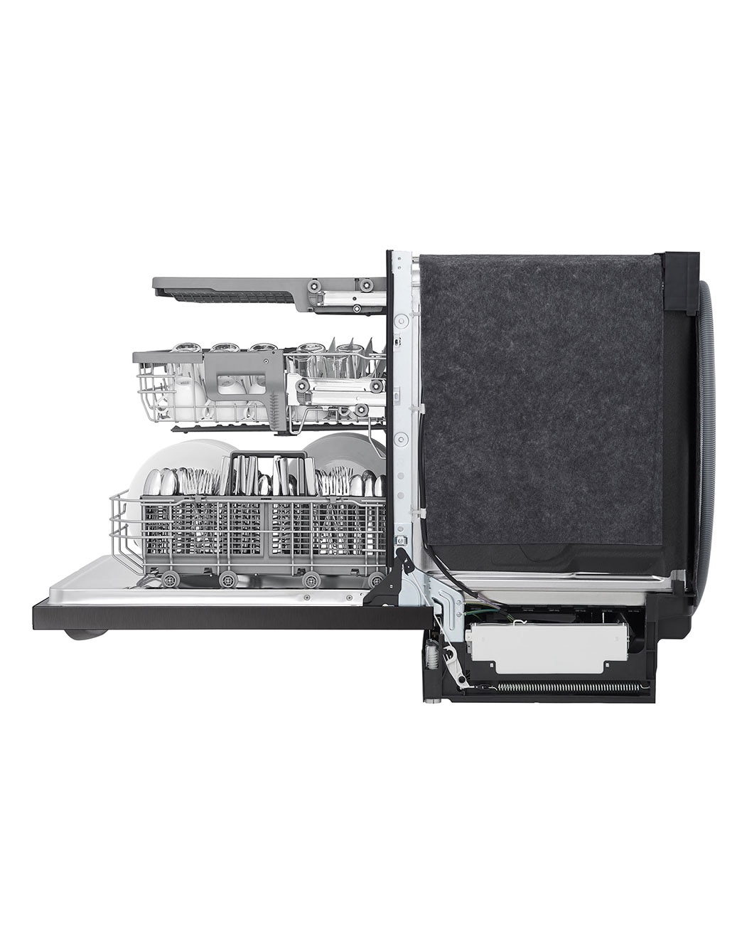 24" 1-Hour Wash & Dry, TrueSteam 46 dB Dishwasher | LG Canada