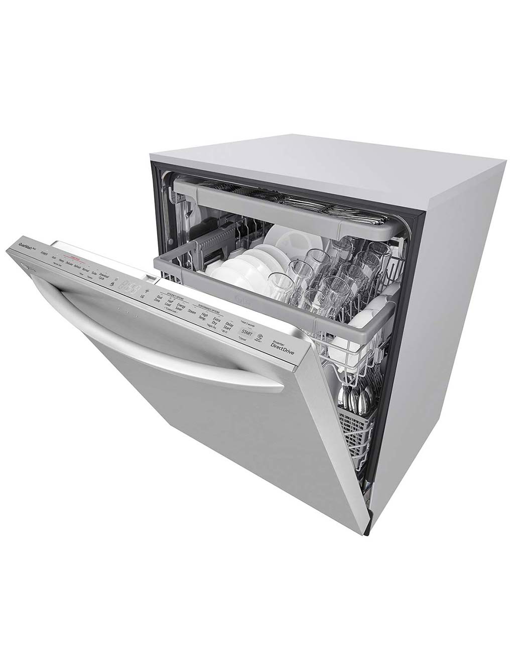 Top Control Dishwasher | Steam - LDTS5552S | LG CA_EN