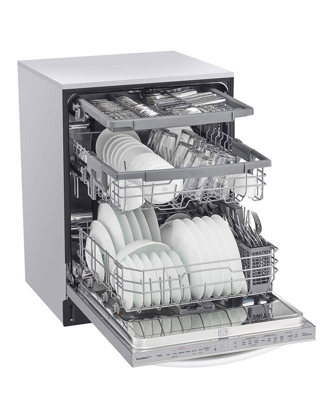 Top Control Dishwasher | Steam - LDTS5552S | LG CA_EN