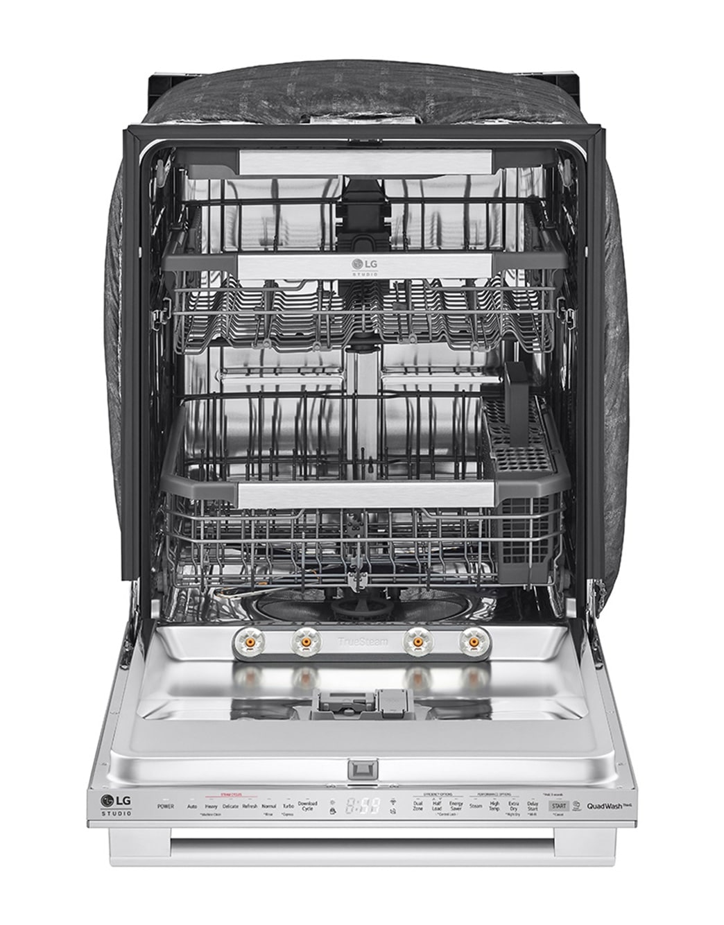 24" 1-Hour Wash & Dry, TrueSteam®, QuadWash® Pro & Dynamic Dry™ 40 dB ...