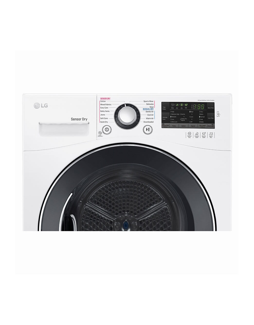 4.2 cu.ft. Compact Electric Condensing Front Load Dryer - DLEC888W | LG ...