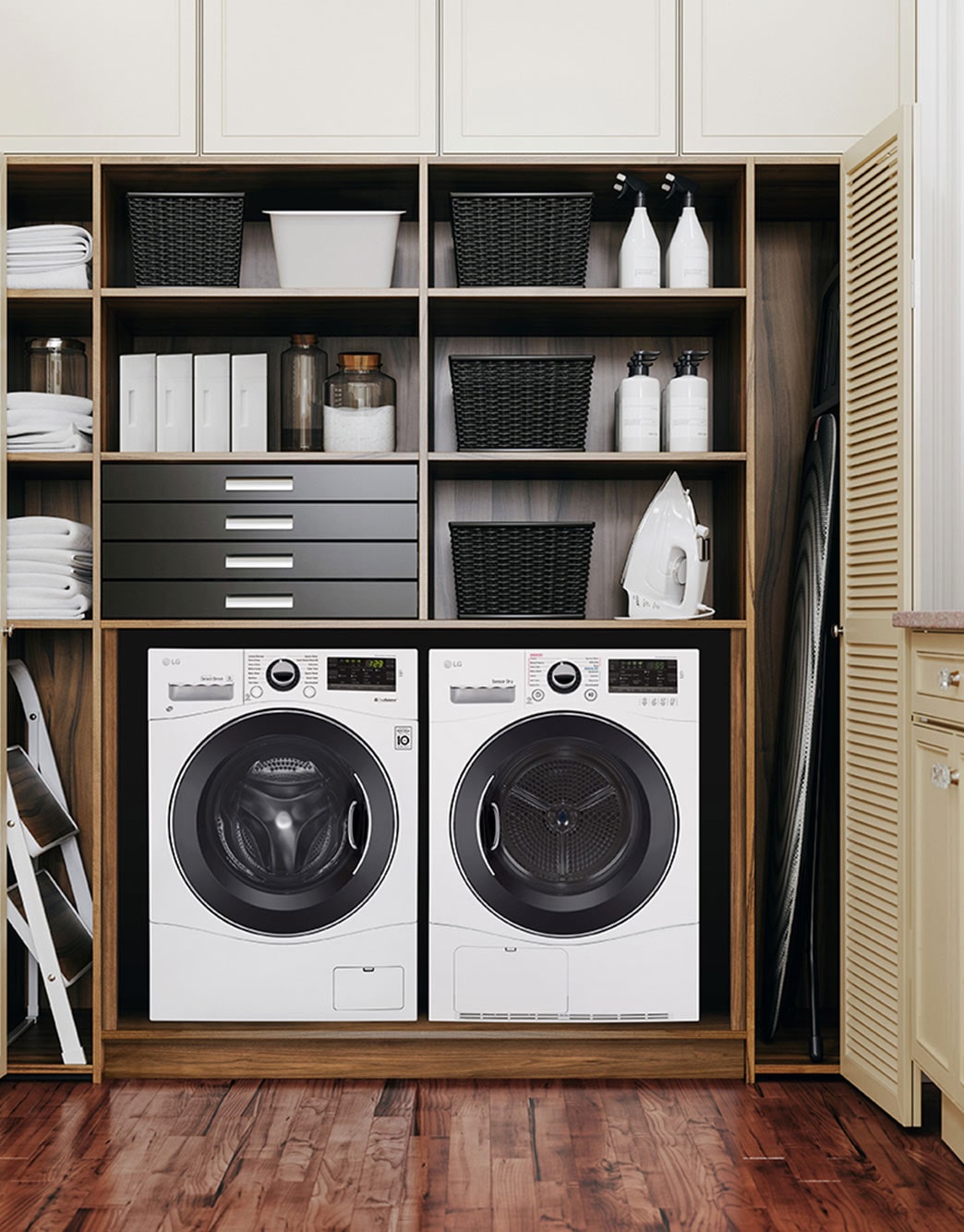 4.2 cu.ft. Compact Electric Condensing Front Load Dryer - DLEC888W | LG ...