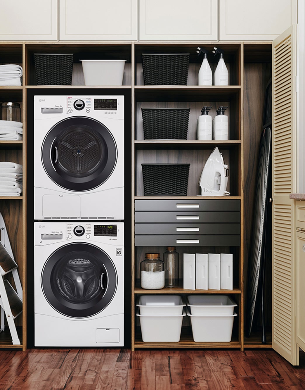 4.2 cu.ft. Compact Electric Condensing Front Load Dryer - DLEC888W | LG ...